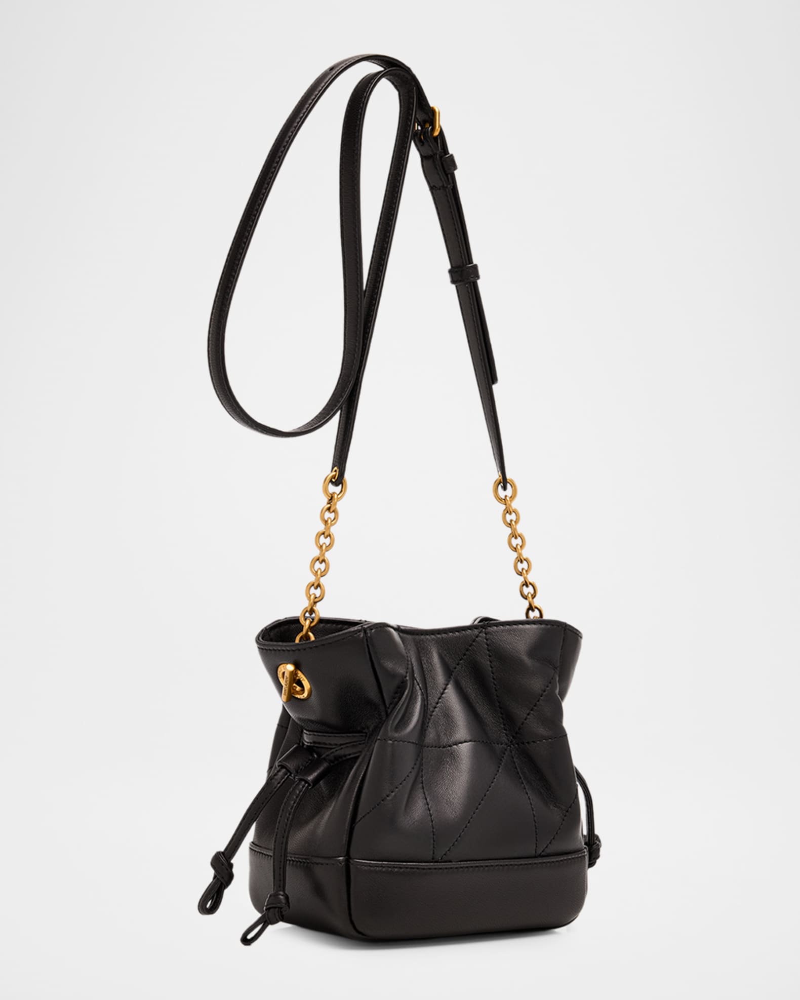 Saint Laurent Jamie Mini YSL Quilted Leather Shoulder Bag | Neiman Marcus