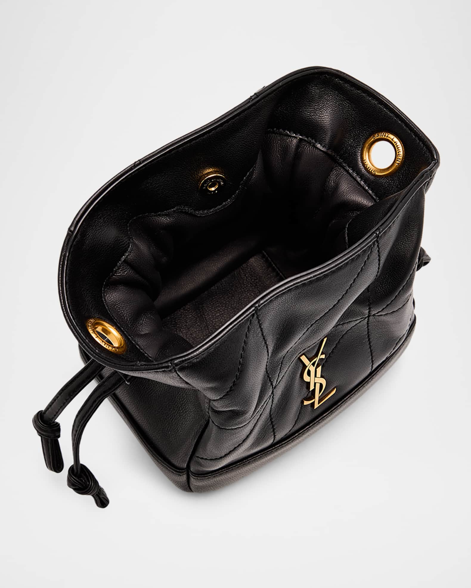 Saint Laurent Jamie Mini YSL Quilted Leather Shoulder Bag | Neiman Marcus