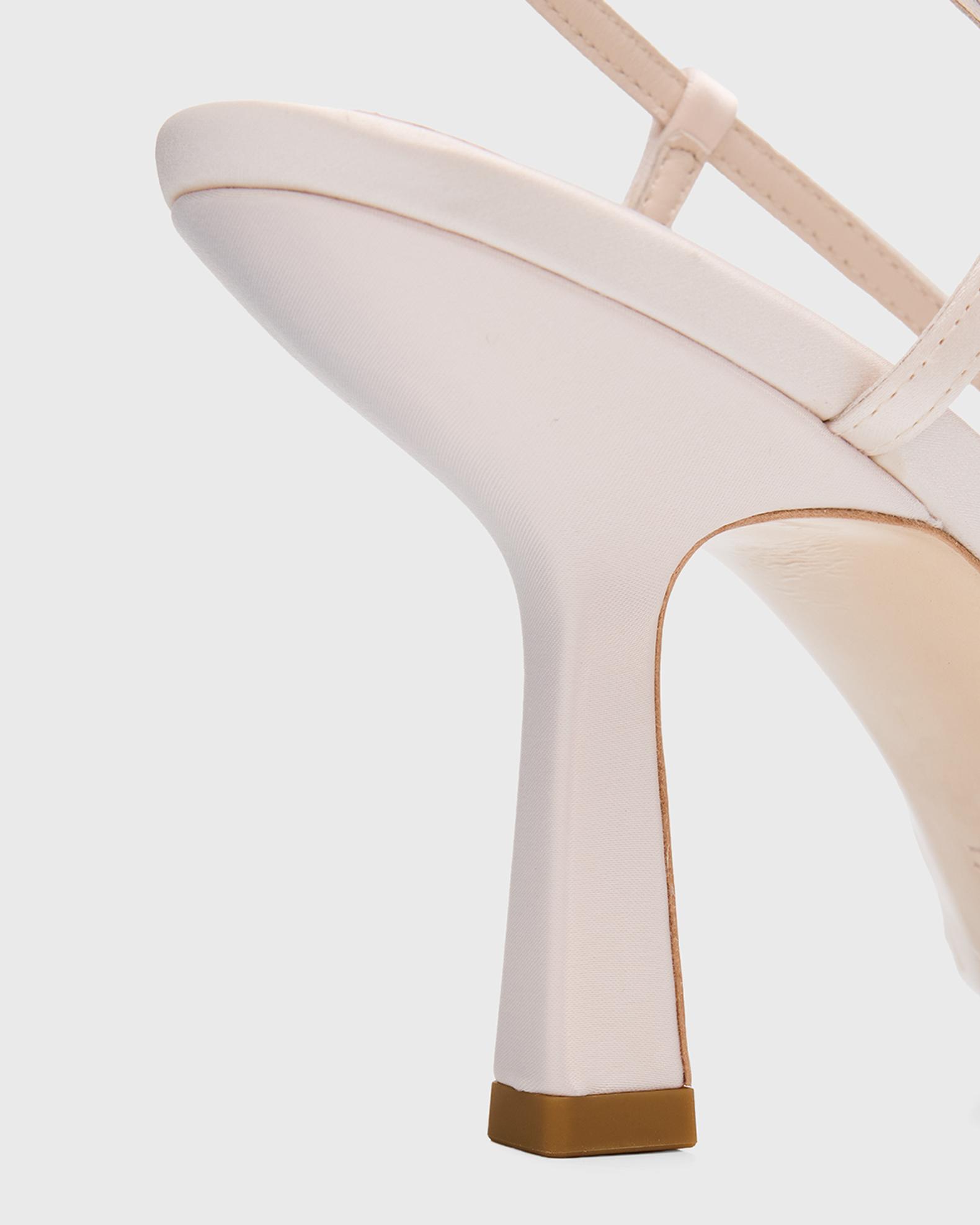 Loeffler Randall 70mm Alexandra Lattice Satin Pumps | Neiman Marcus