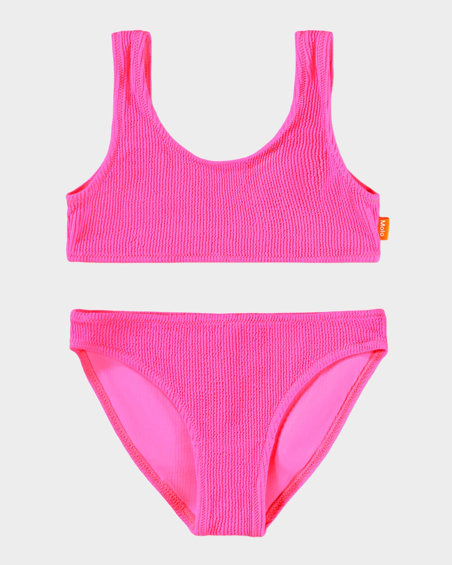 Molo Girl's Nola Crepe Two-Piece Swimsuit, Size 7-14 | Neiman Marcus
