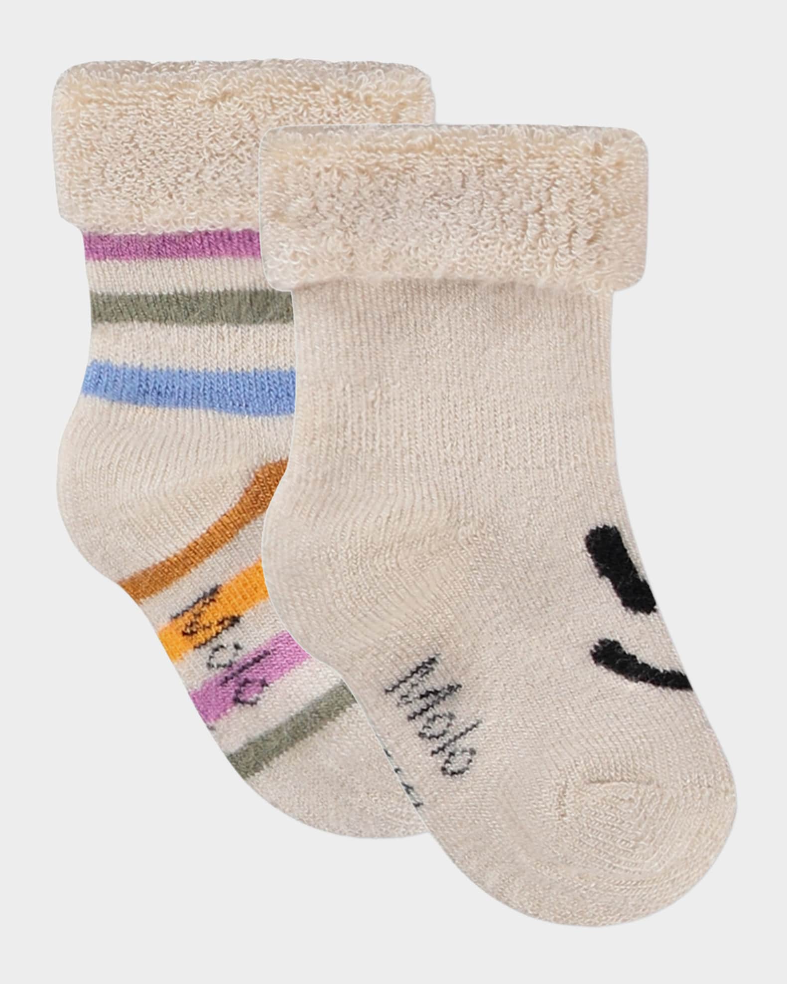 Molo Kid's Nodda Viscose-Blend Socks, 2 Pack | Neiman Marcus