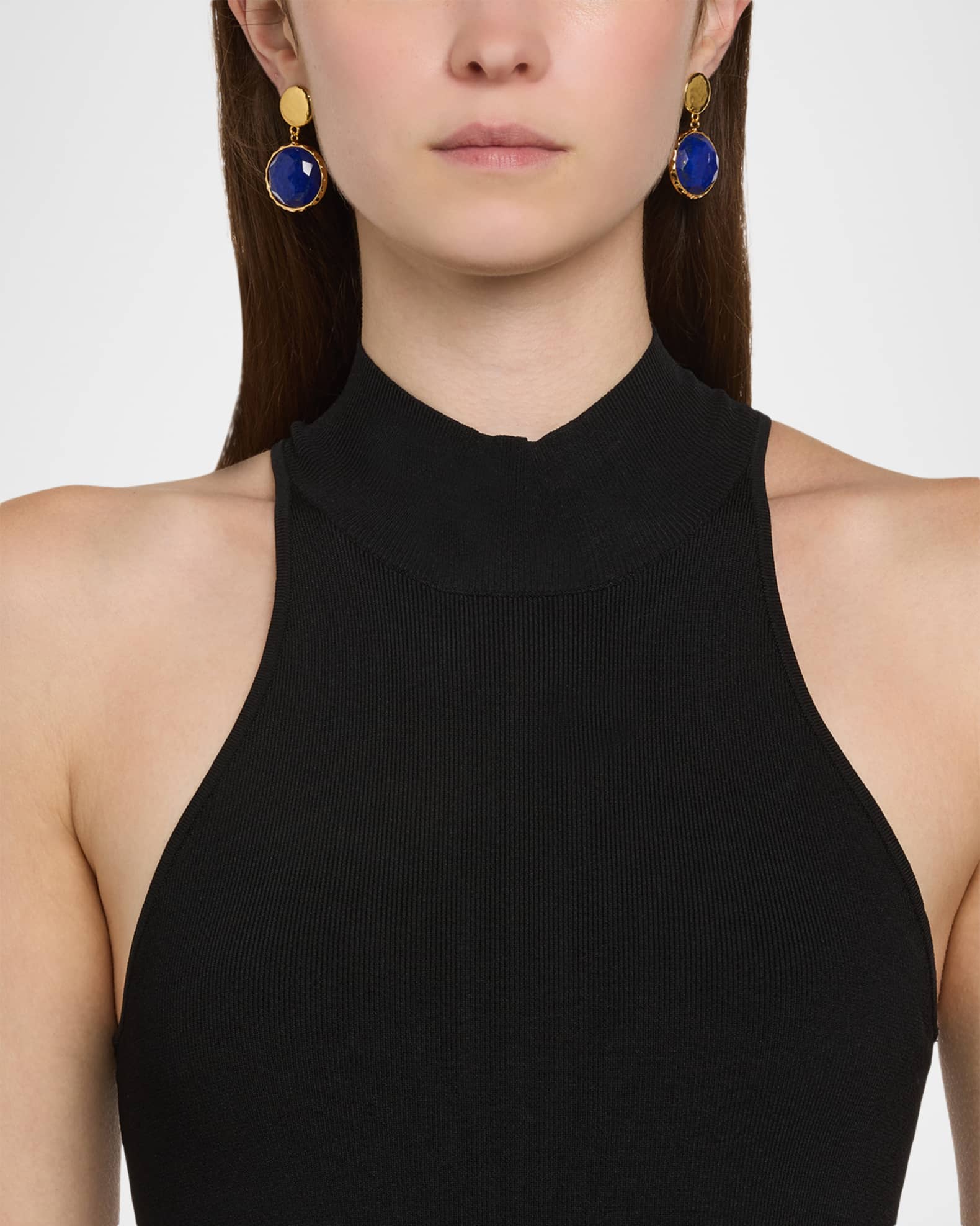 NEST Jewelry Lapis Gemstone Drop Earrings | Neiman Marcus