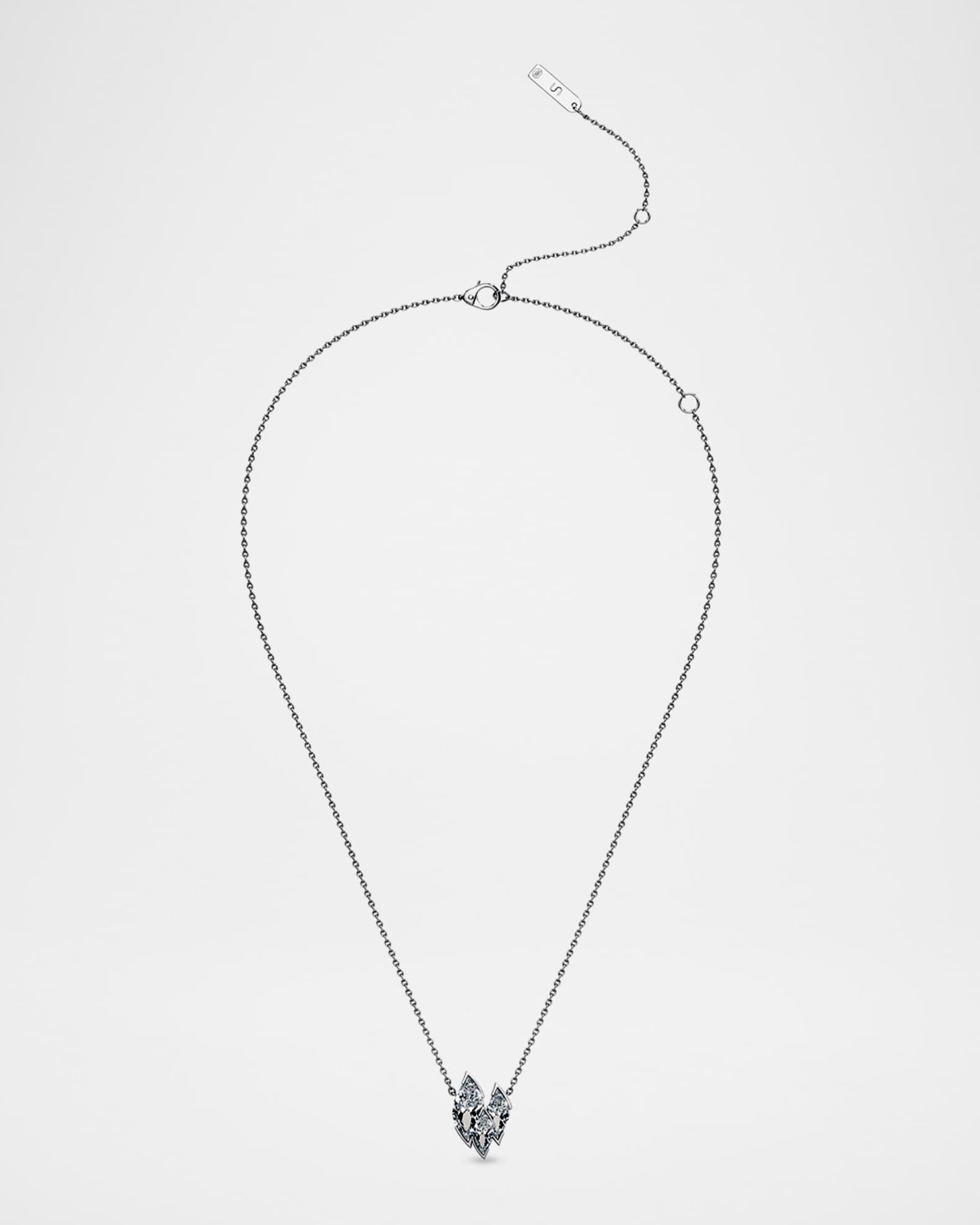 Unsaid Flame Lab-Grown Diamond Pendant Necklace | Neiman Marcus
