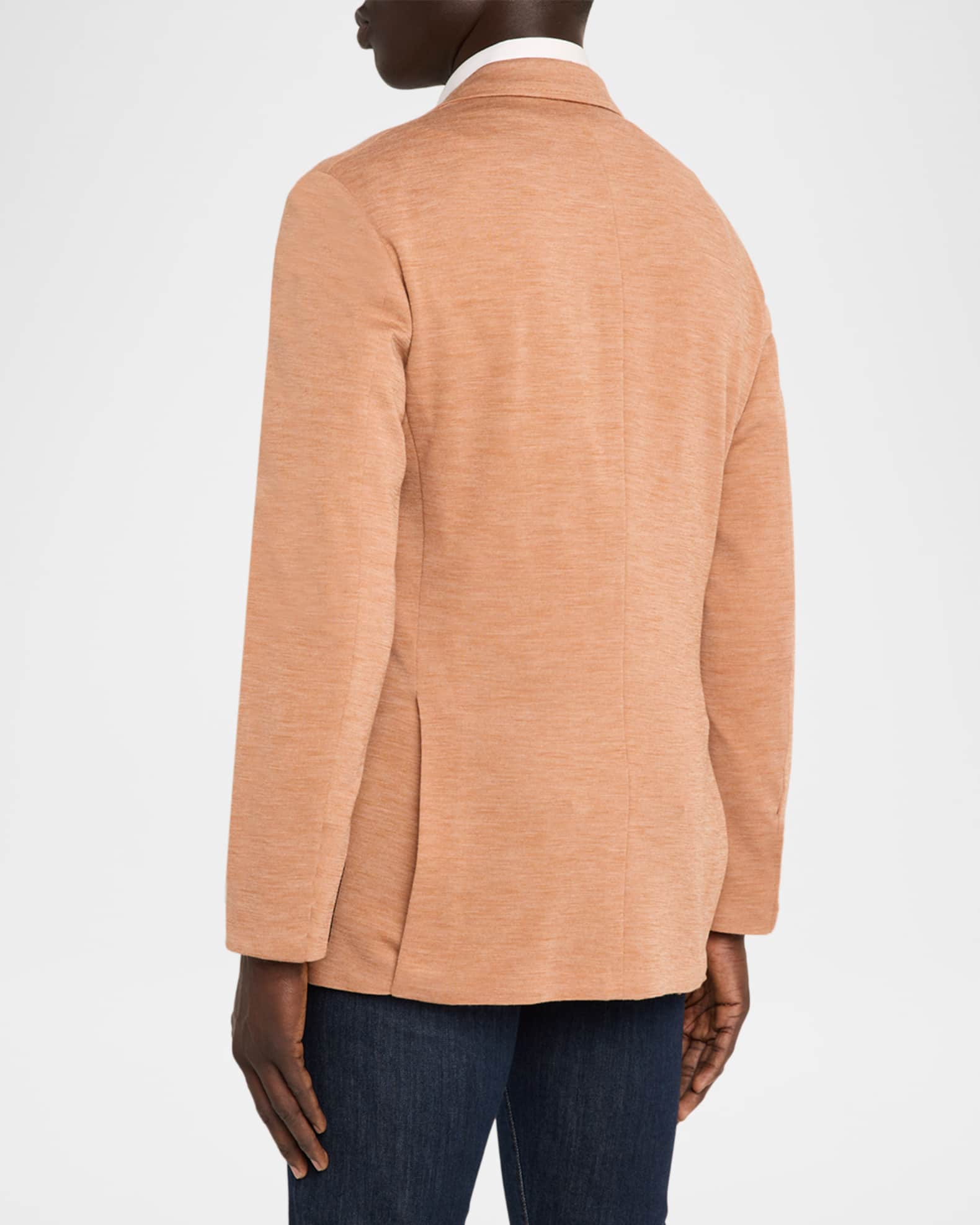 Stefano Ricci Men's Wool Jersey Knit Single-Breasted Blazer | Neiman Marcus