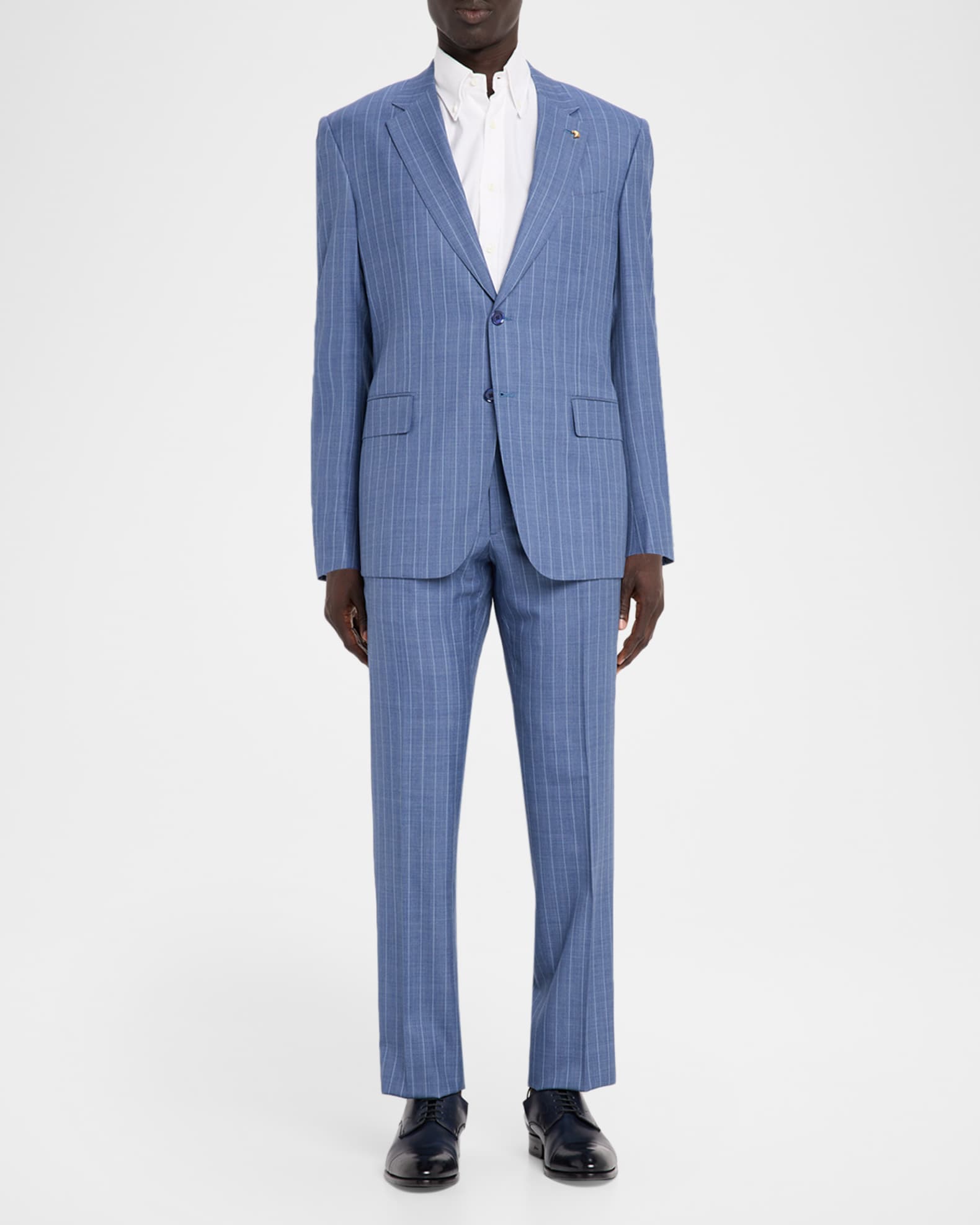 Stefano Ricci Men's Chalkstripe Wool and Silk Two-Piece Suit | Neiman ...