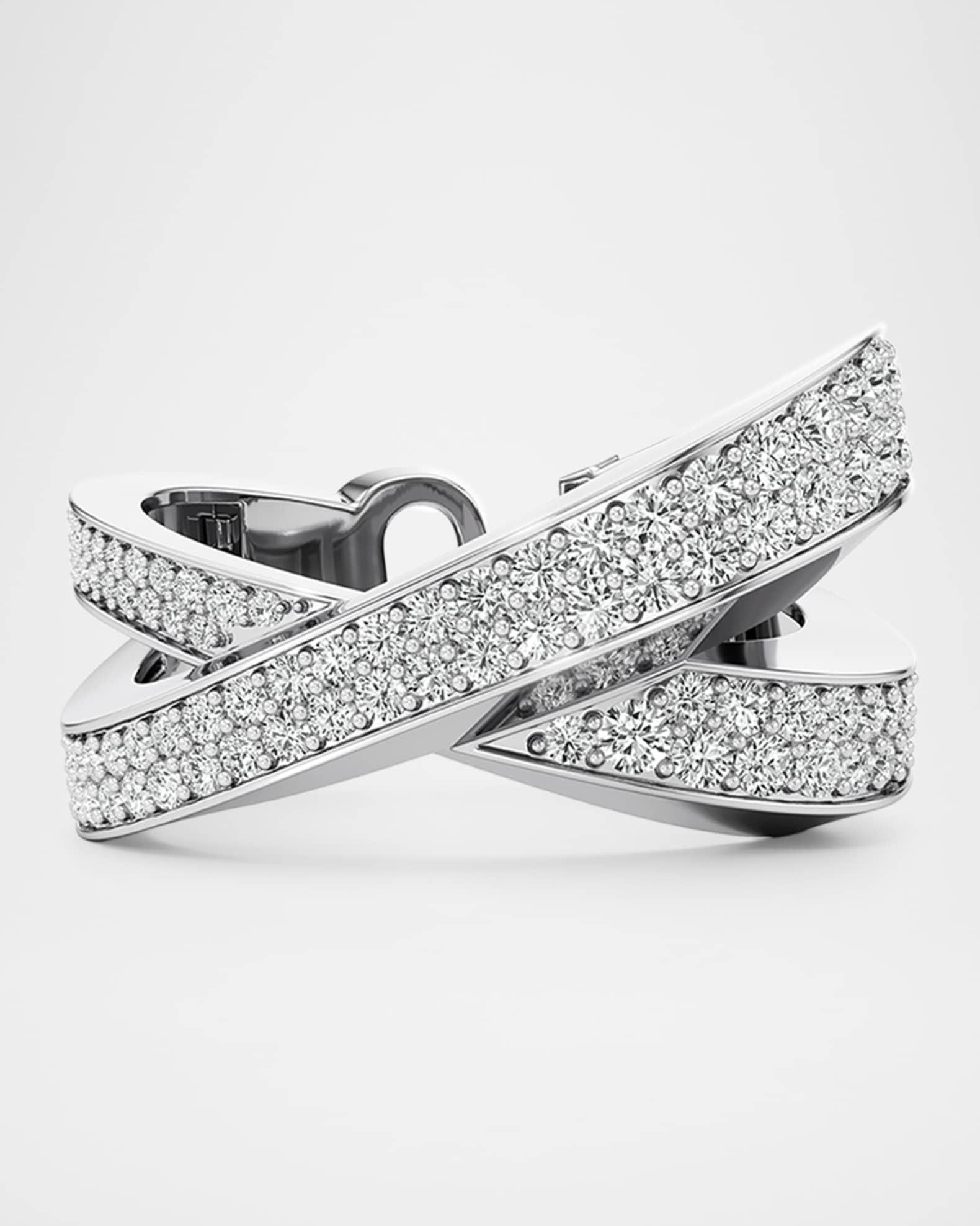 Unsaid Infinite Lab-Grown Diamond Pave UN Ring | Neiman Marcus