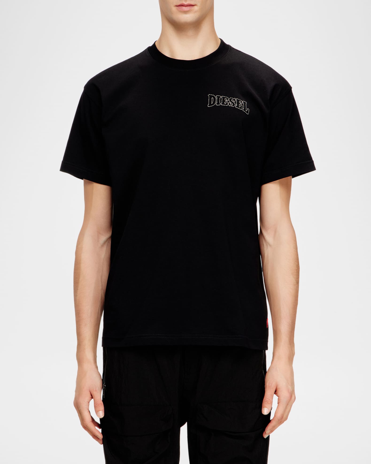 Diesel Men's K-SS-t-norm-v16 Embroidered Logo T-Shirt | Neiman Marcus