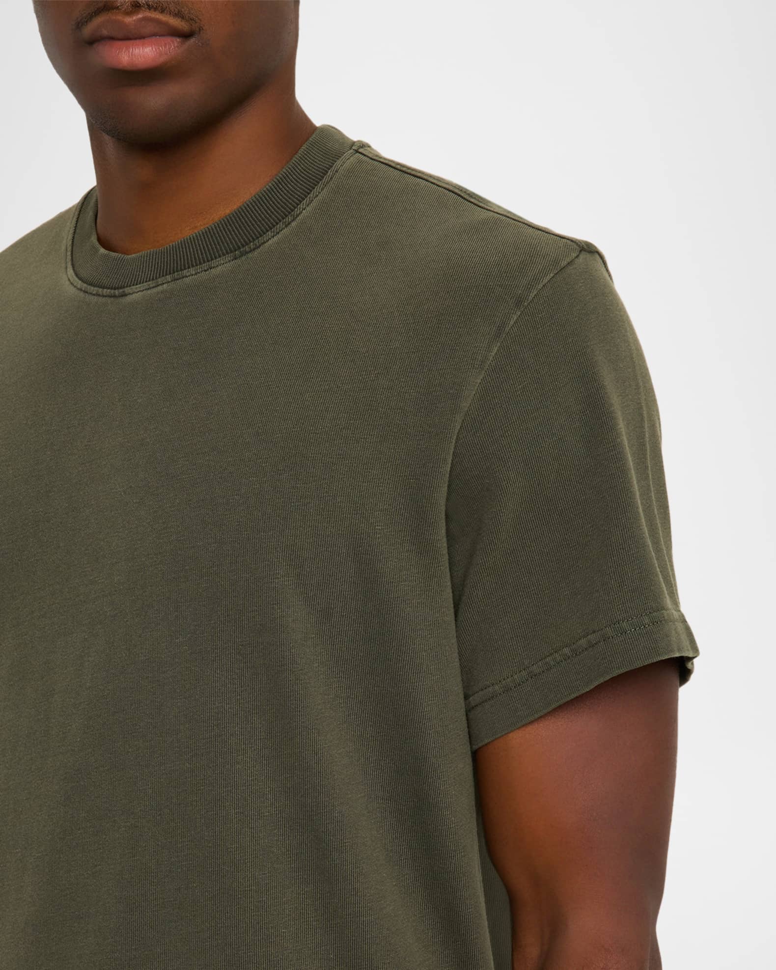 PAIGE Men's Serano Boxy-Fit Crewneck T-Shirt | Neiman Marcus