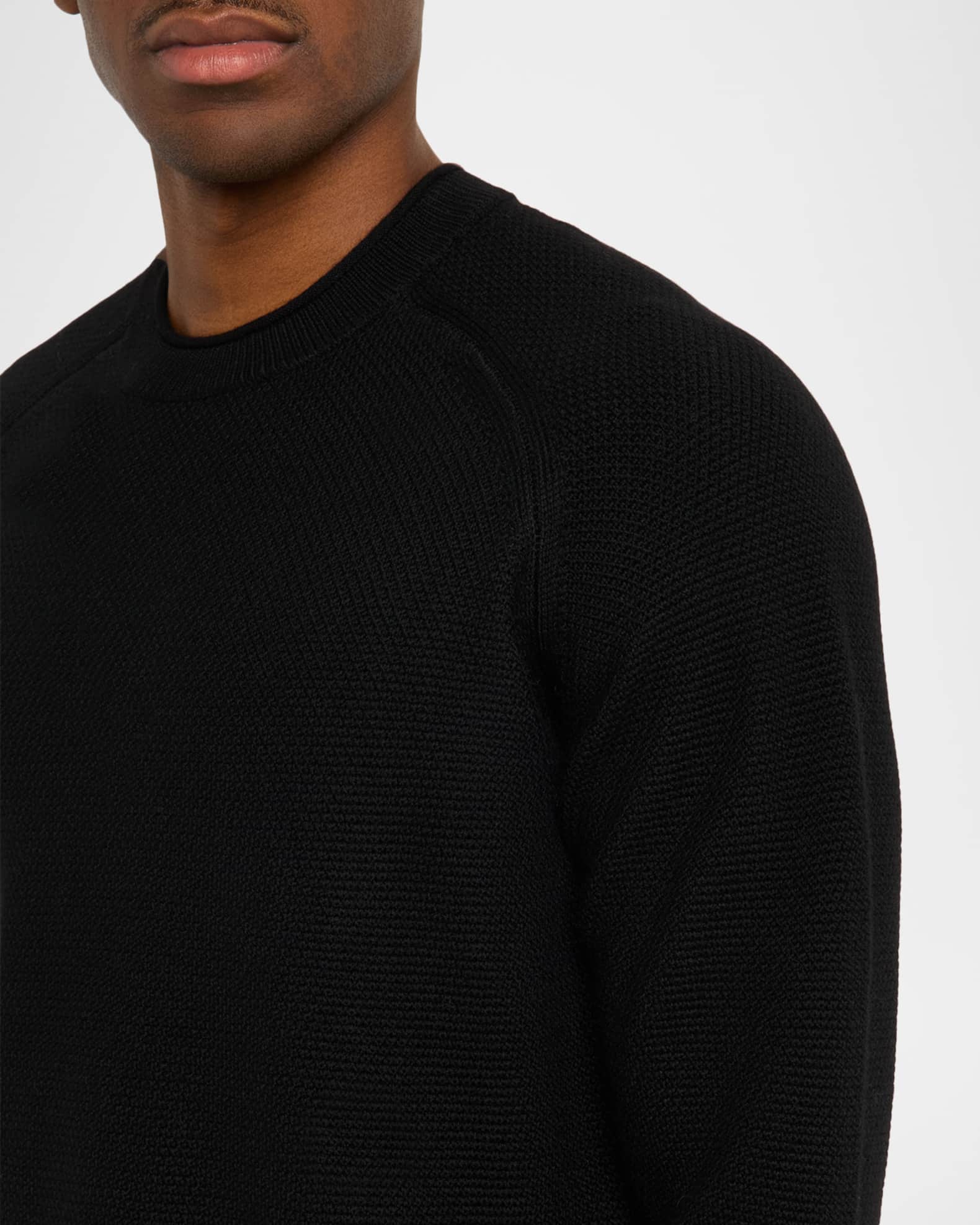 PAIGE Men's Bryson Merino Wool Knit Crewneck Sweater | Neiman Marcus