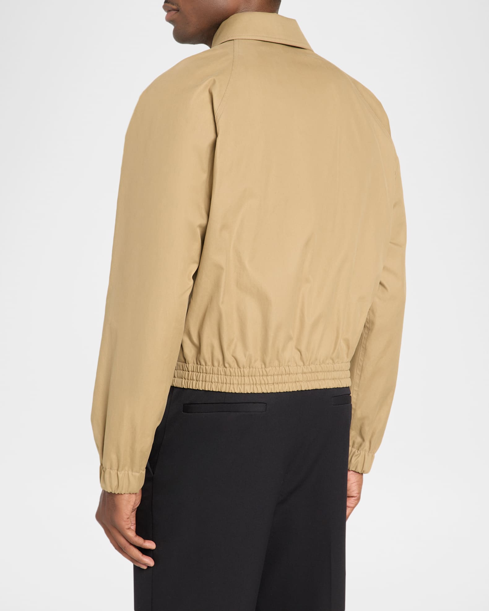 Dries Van Noten Men's Reversible Cotton Twill Jacket | Neiman Marcus