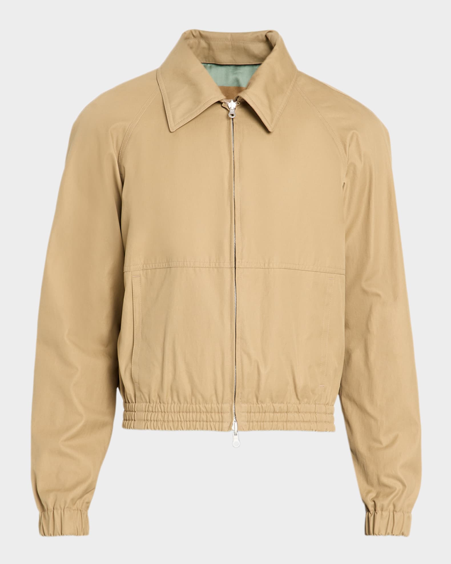 Dries Van Noten Men's Reversible Cotton Twill Jacket | Neiman Marcus