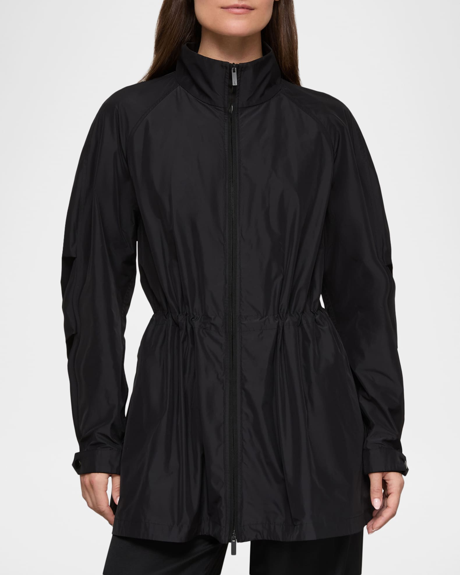 Lafayette 148 New York Oversized Technical Twill Anorak | Neiman Marcus