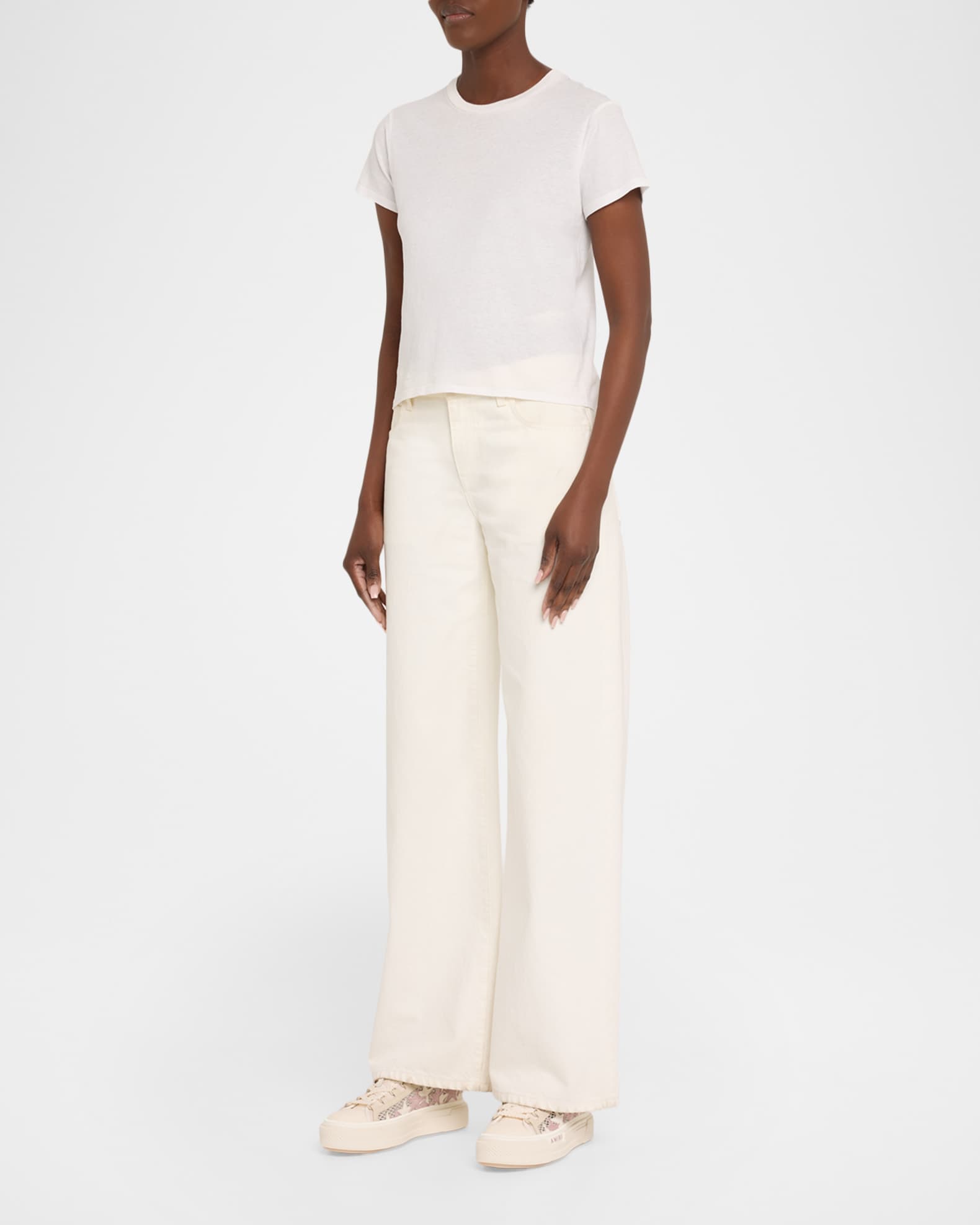 Amiri Mesh Stars Court Low-Top Sneakers | Neiman Marcus