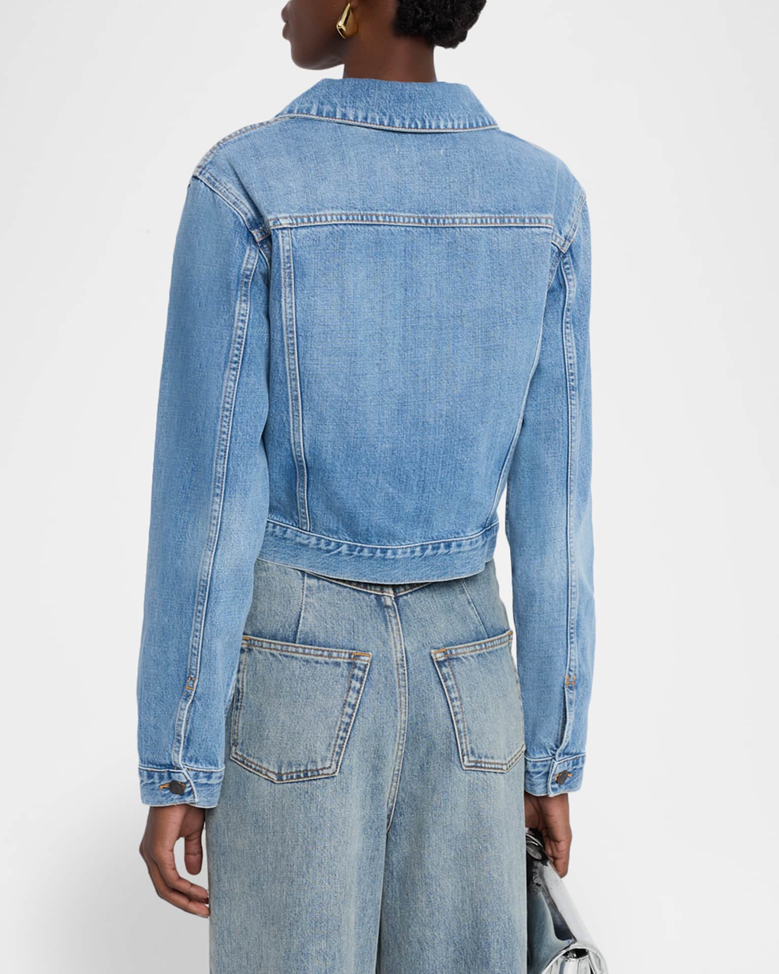 FRAME The Off Duty Denim Jacket | Neiman Marcus