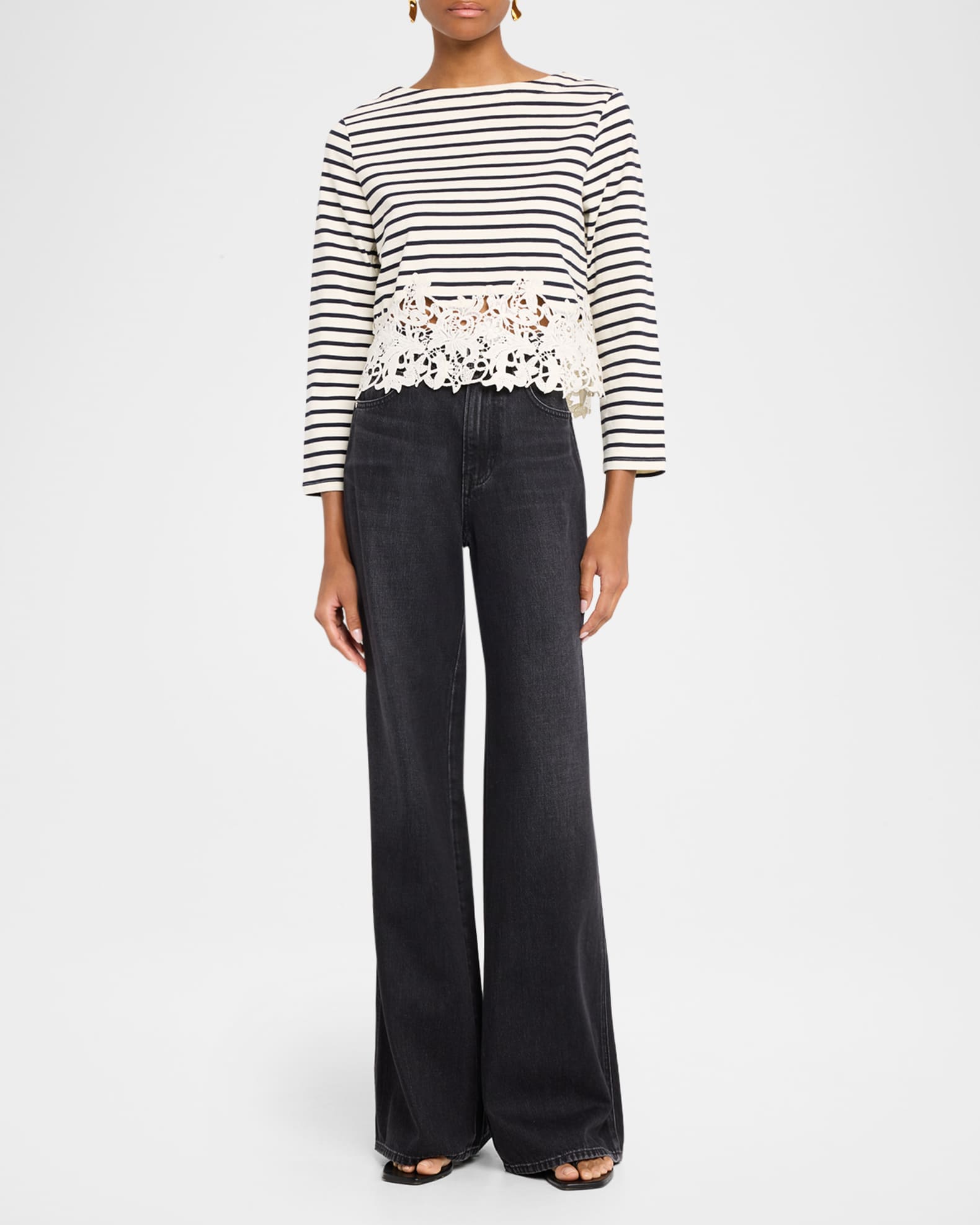 Veronica Beard Striped Top
