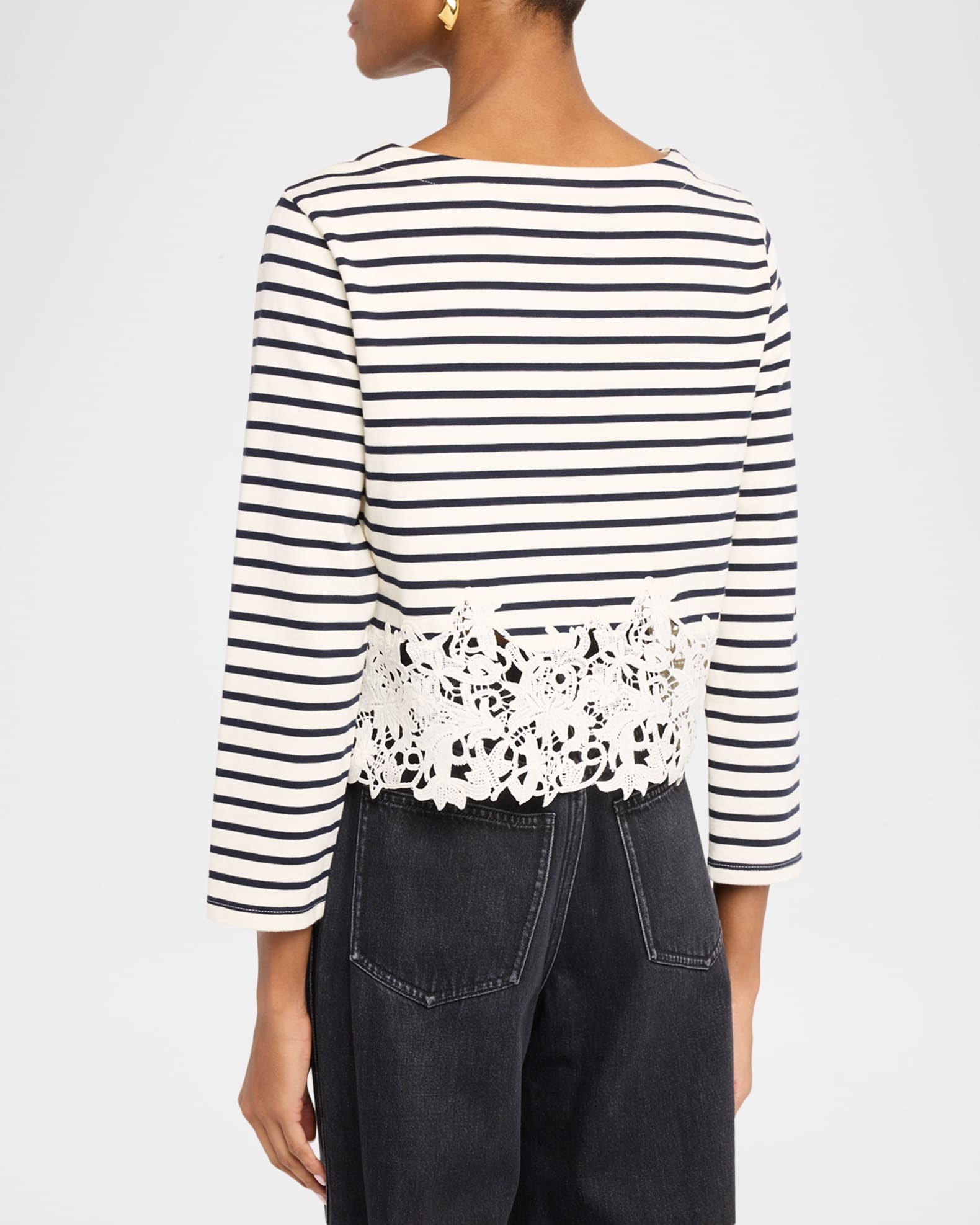 Veronica Beard Striped Top