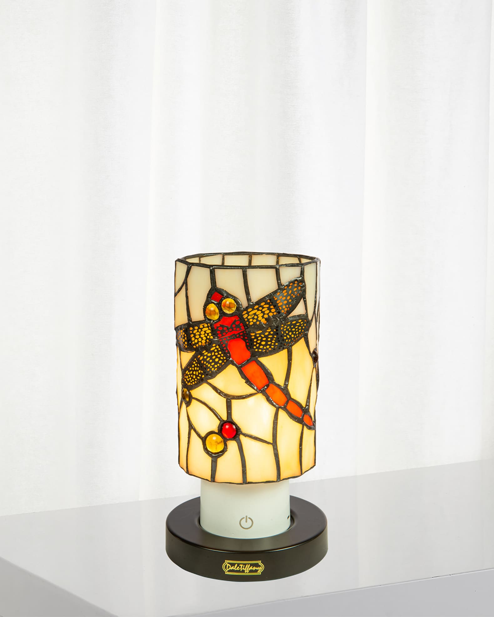 Dale Tiffany Tiffany Mosaic 8.5" Rechargeable Wireless Accent Lamp ...