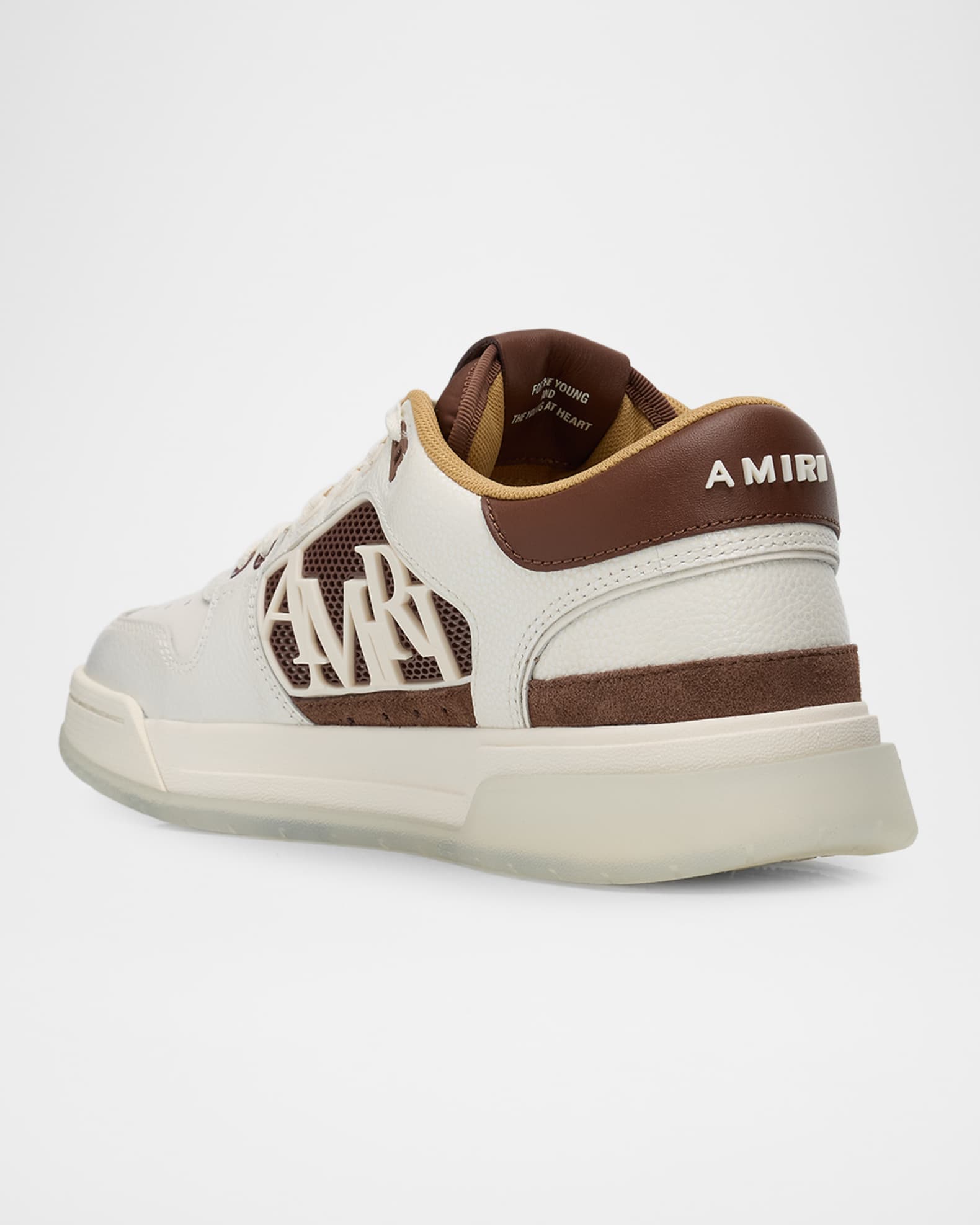 Amiri Men's Pebbled Leather Classic Low-Top Sneakers | Neiman Marcus