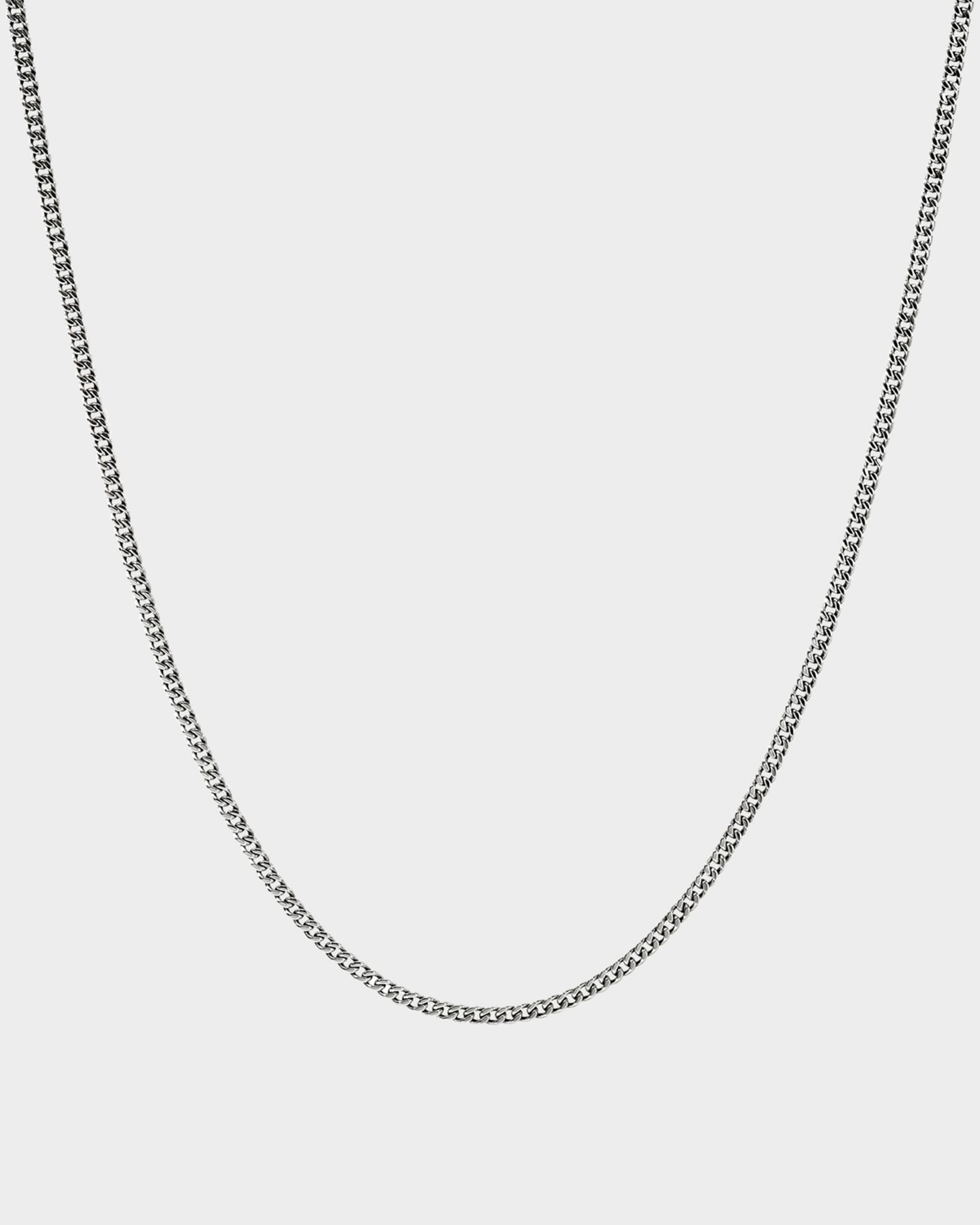 John Hardy Men's Sterling Silver Curb Chain Necklace, 2.1mm | Neiman Marcus