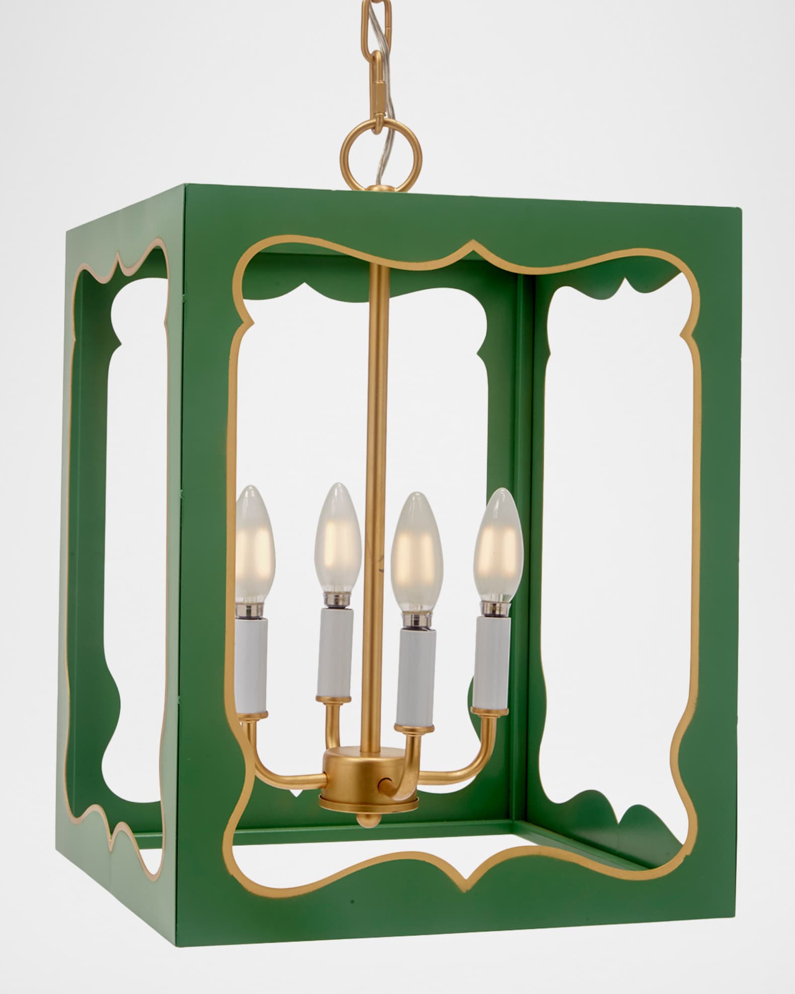 Old World Design Phoebe 19" 4-Light Pendant Chandelier | Neiman Marcus