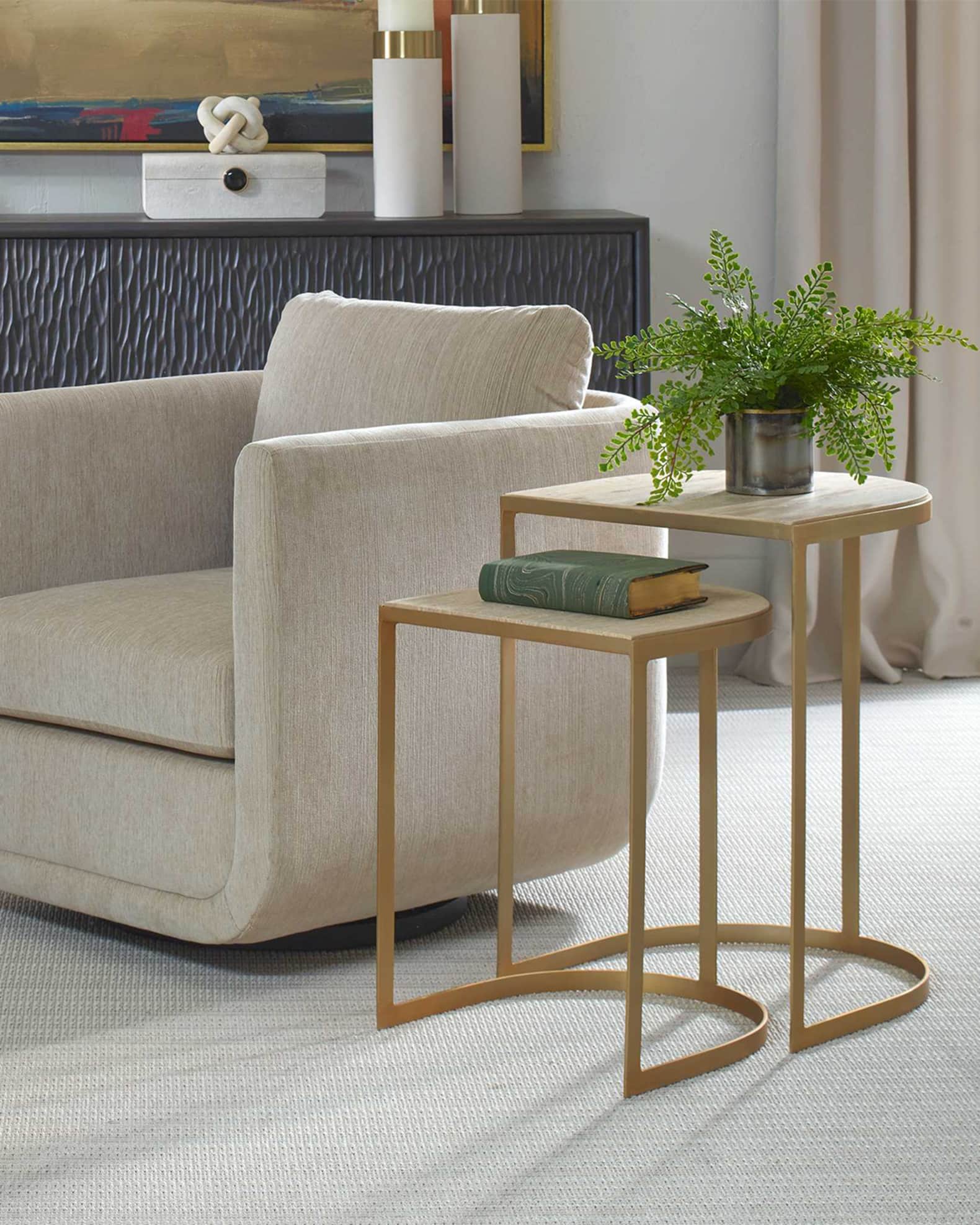 Lindon 2-PIece Nesting Tables | Neiman Marcus