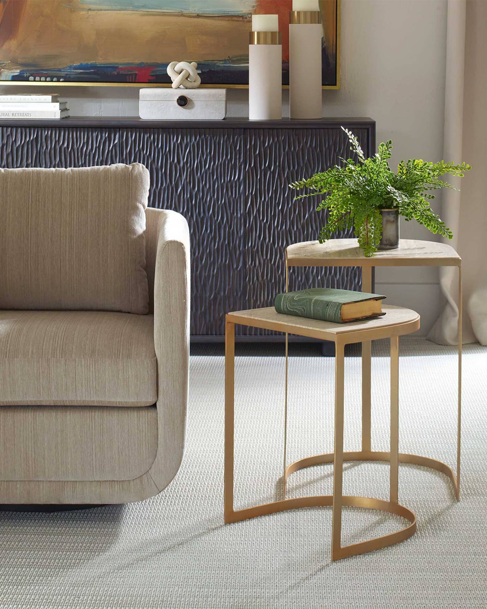 Lindon 2-PIece Nesting Tables | Neiman Marcus