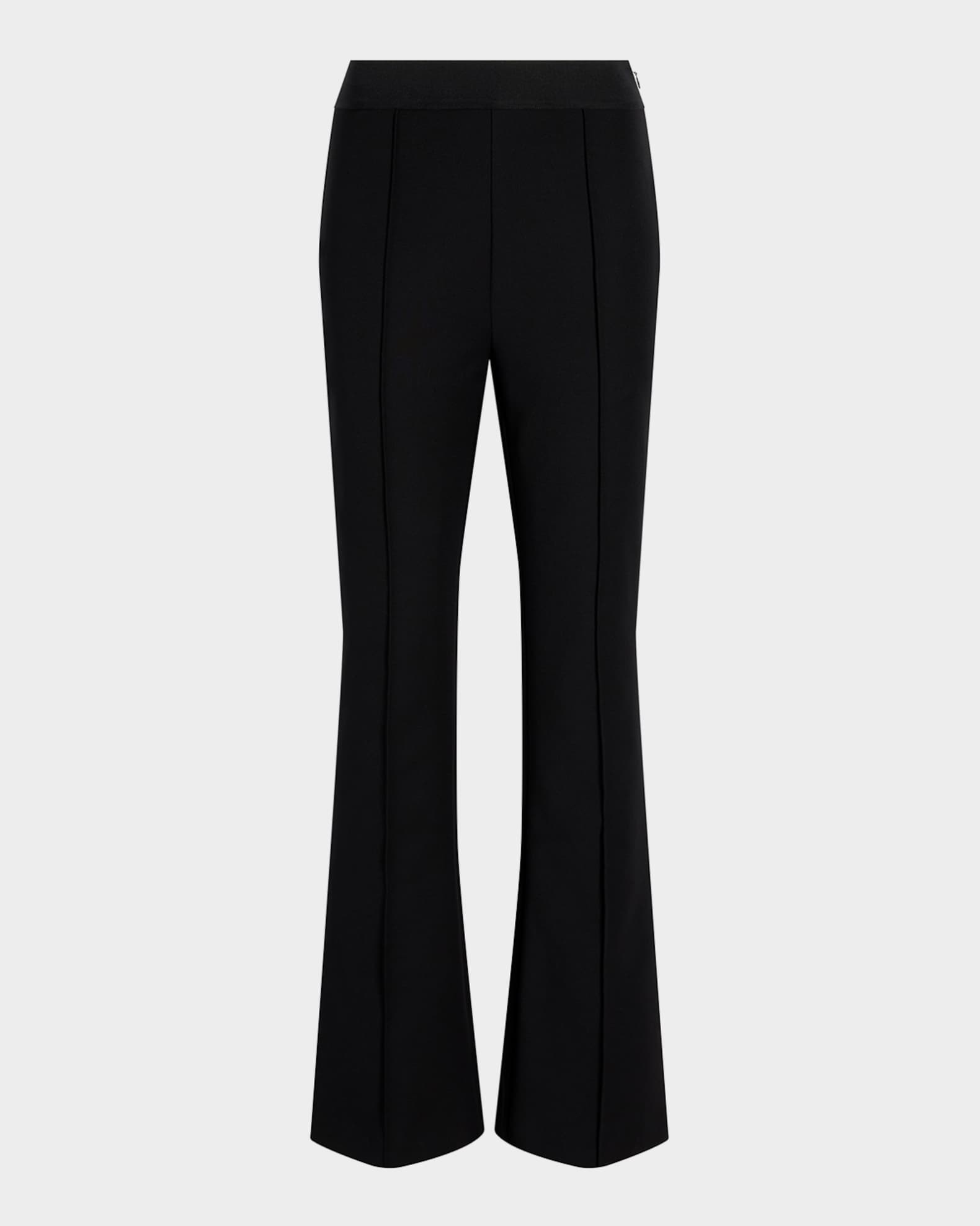 Cinq a Sept Aubrie Flare Ponte Pants | Neiman Marcus