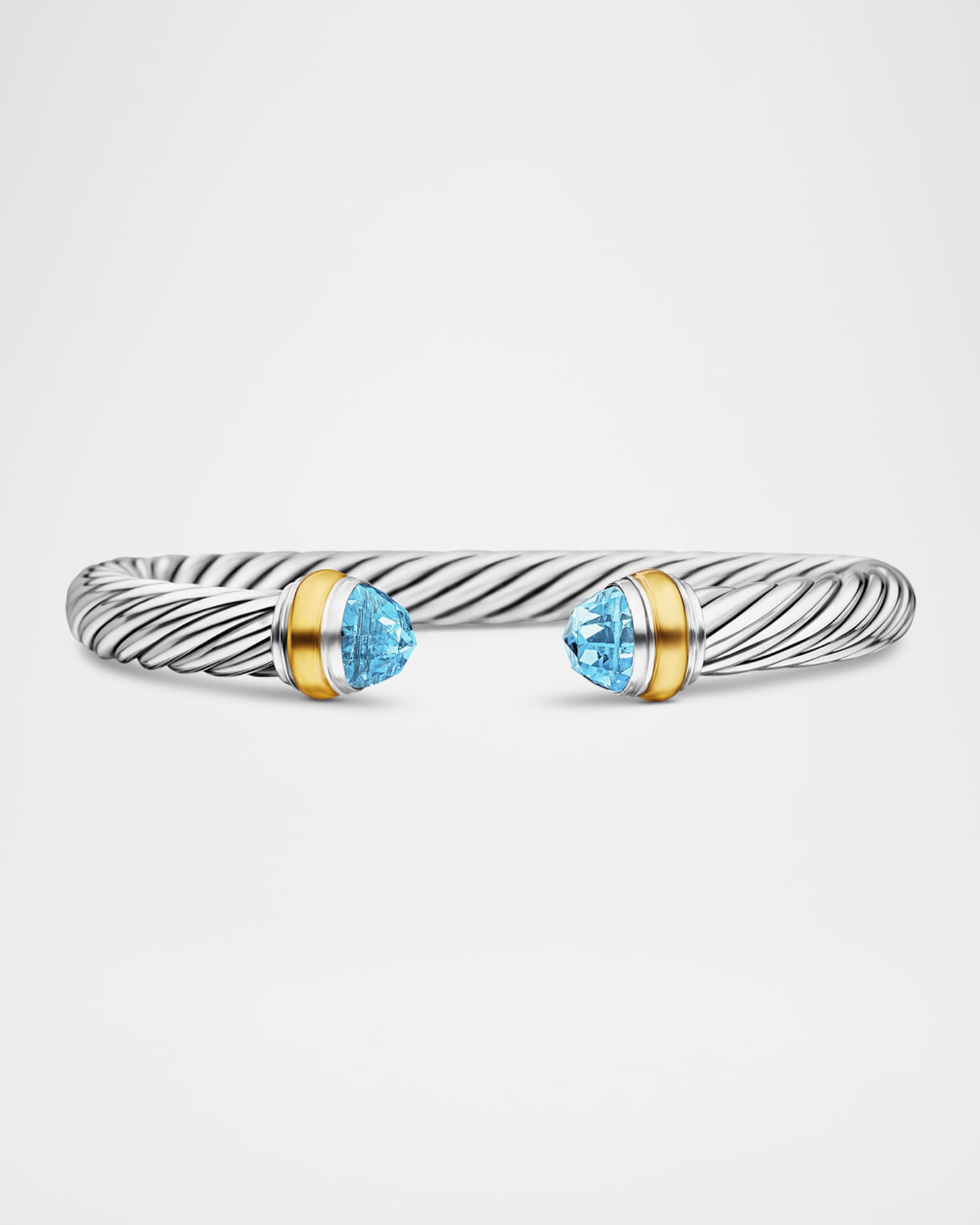 David Yurman Cable Classics Bracelet with Gemstone and 14K Gold in ...
