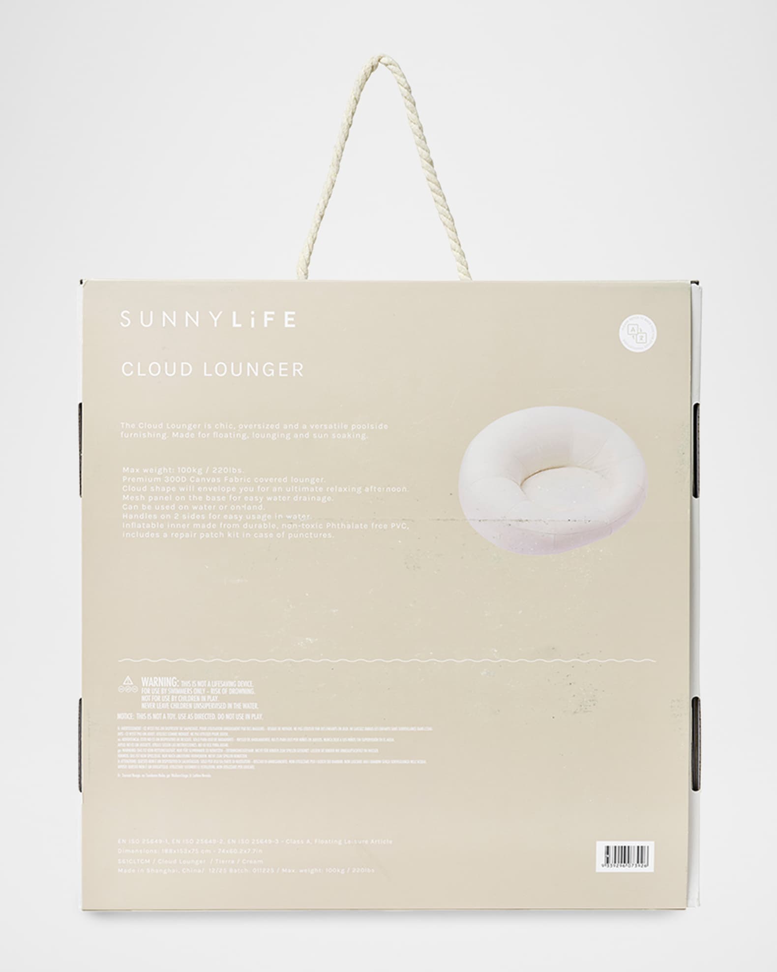 SUNNYLiFE Cloud Lounger Inflatable Daybed | Neiman Marcus