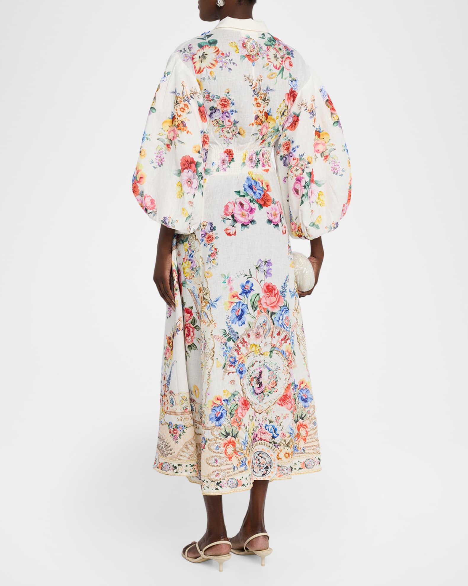 Camilla I Left My Heart in Granada Shirtdress with Bubble Sleeves ...