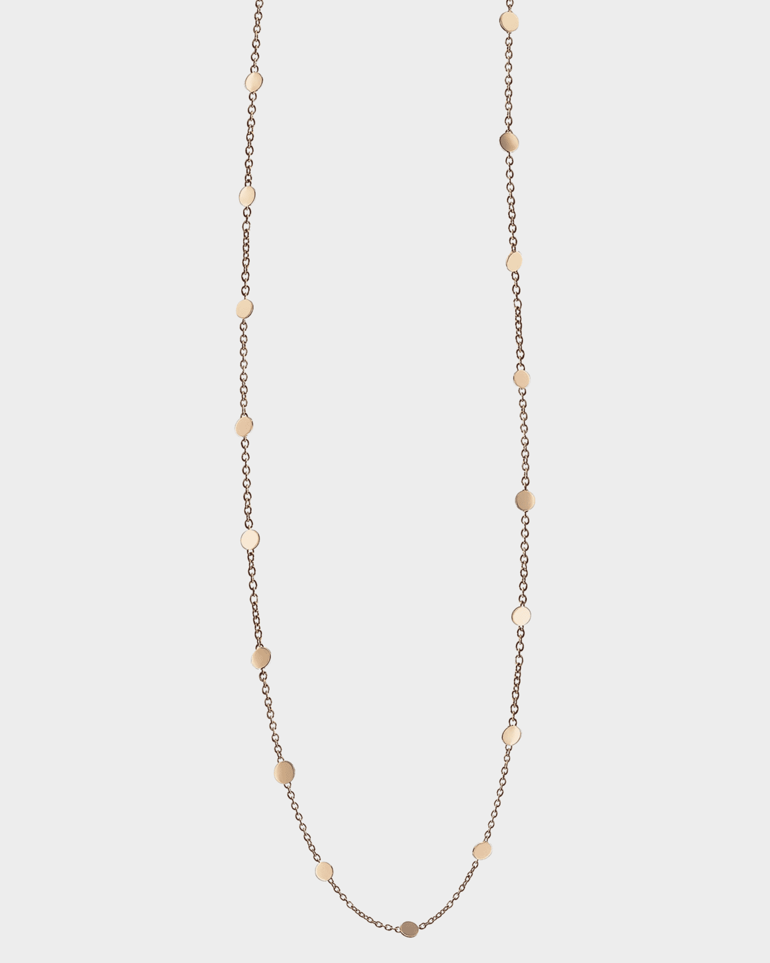Pasquale Bruni Luce 18K Rose Gold Disc Station Necklace/31.5" | Neiman ...