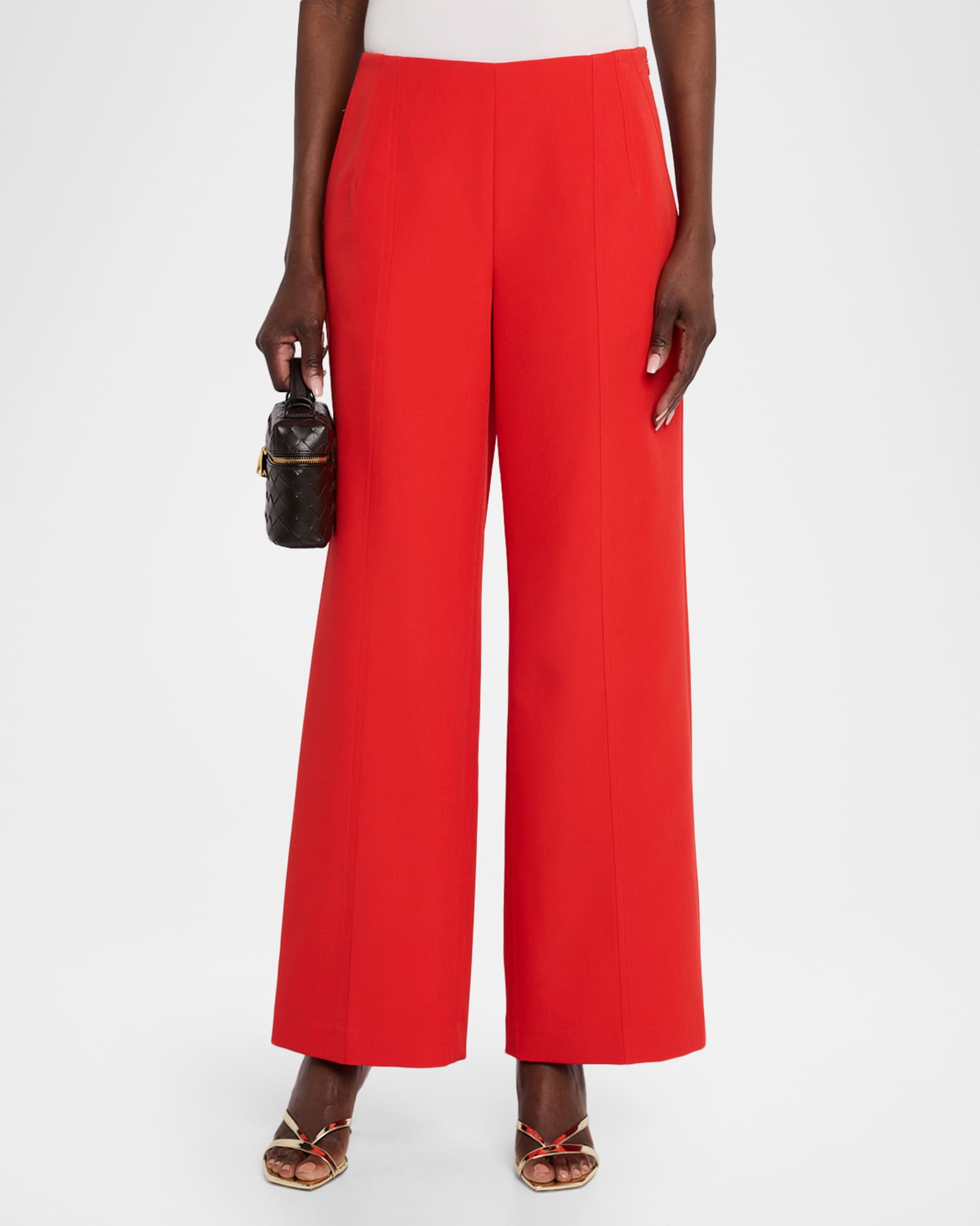 Elie Tahari The Julia Wide-Leg Pants | Neiman Marcus