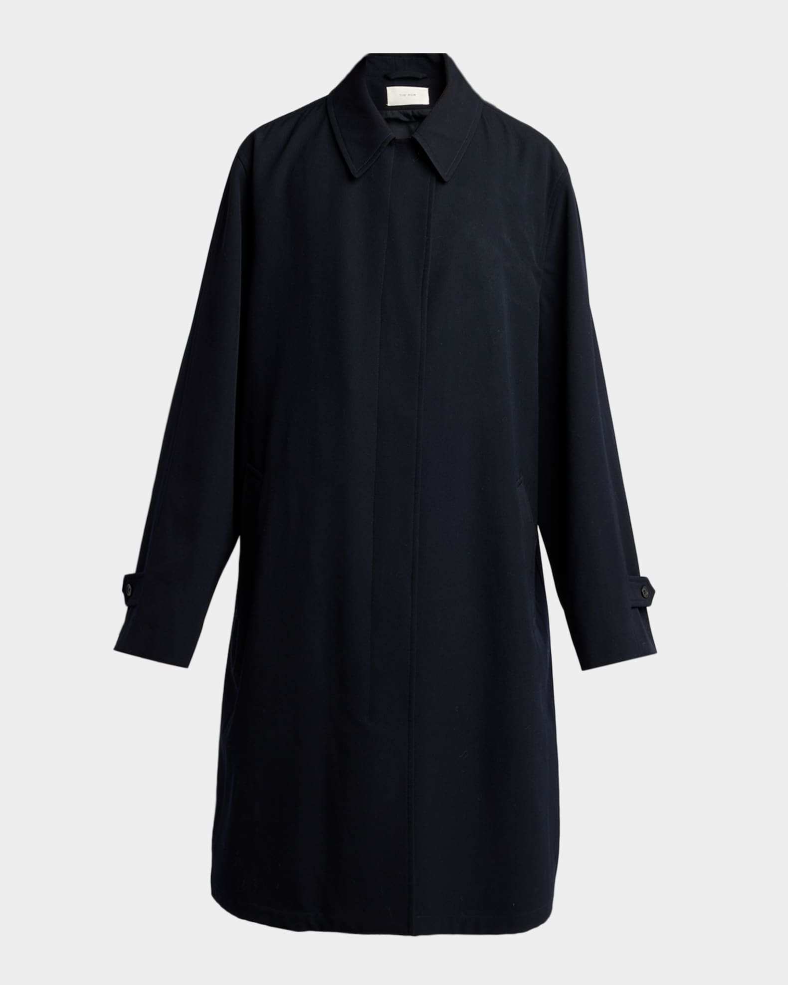 THE ROW Dayton Single-Breasted Car Coat | Neiman Marcus