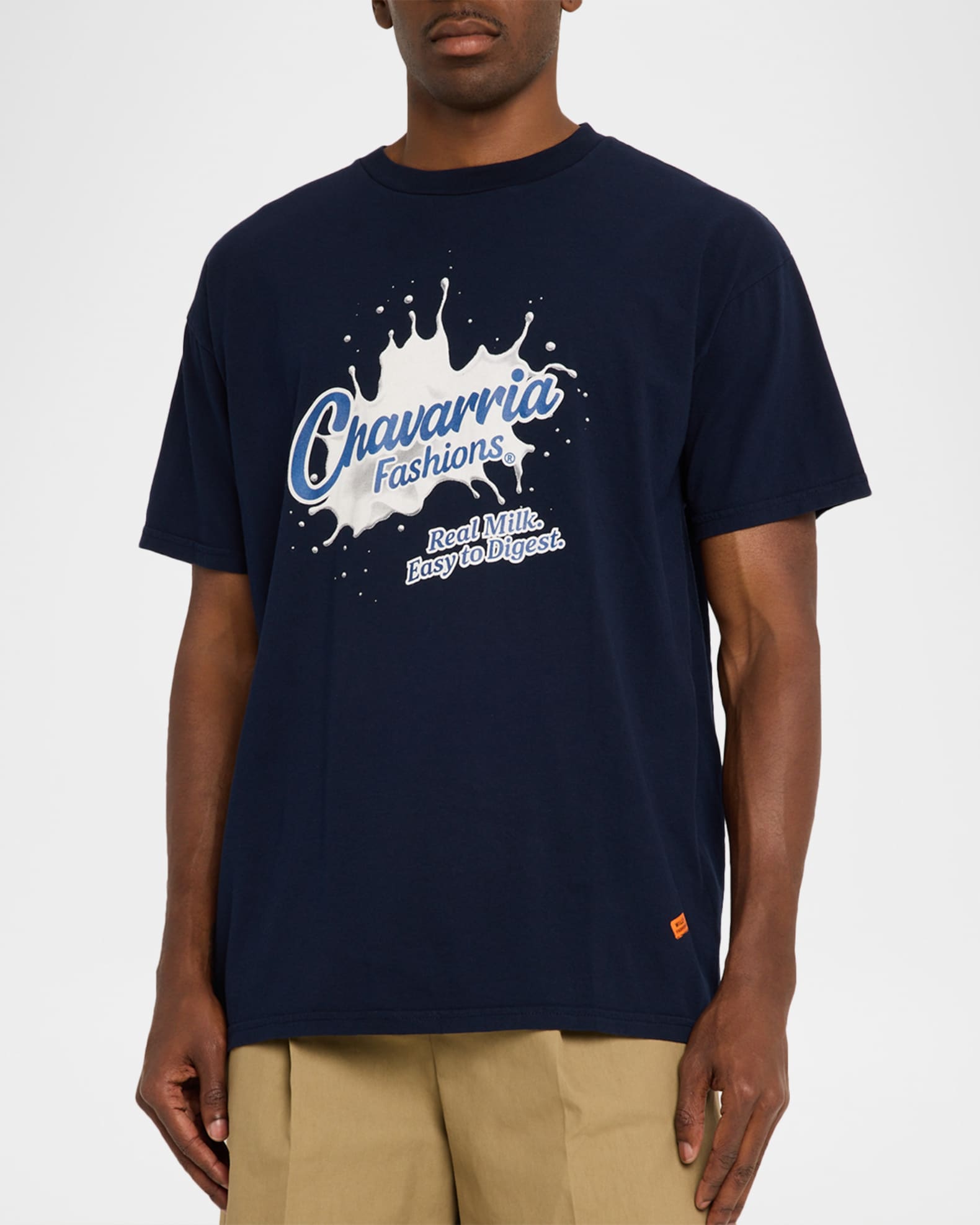 Willy Chavarria Men's Wille Leche Easy T-Shirt | Neiman Marcus