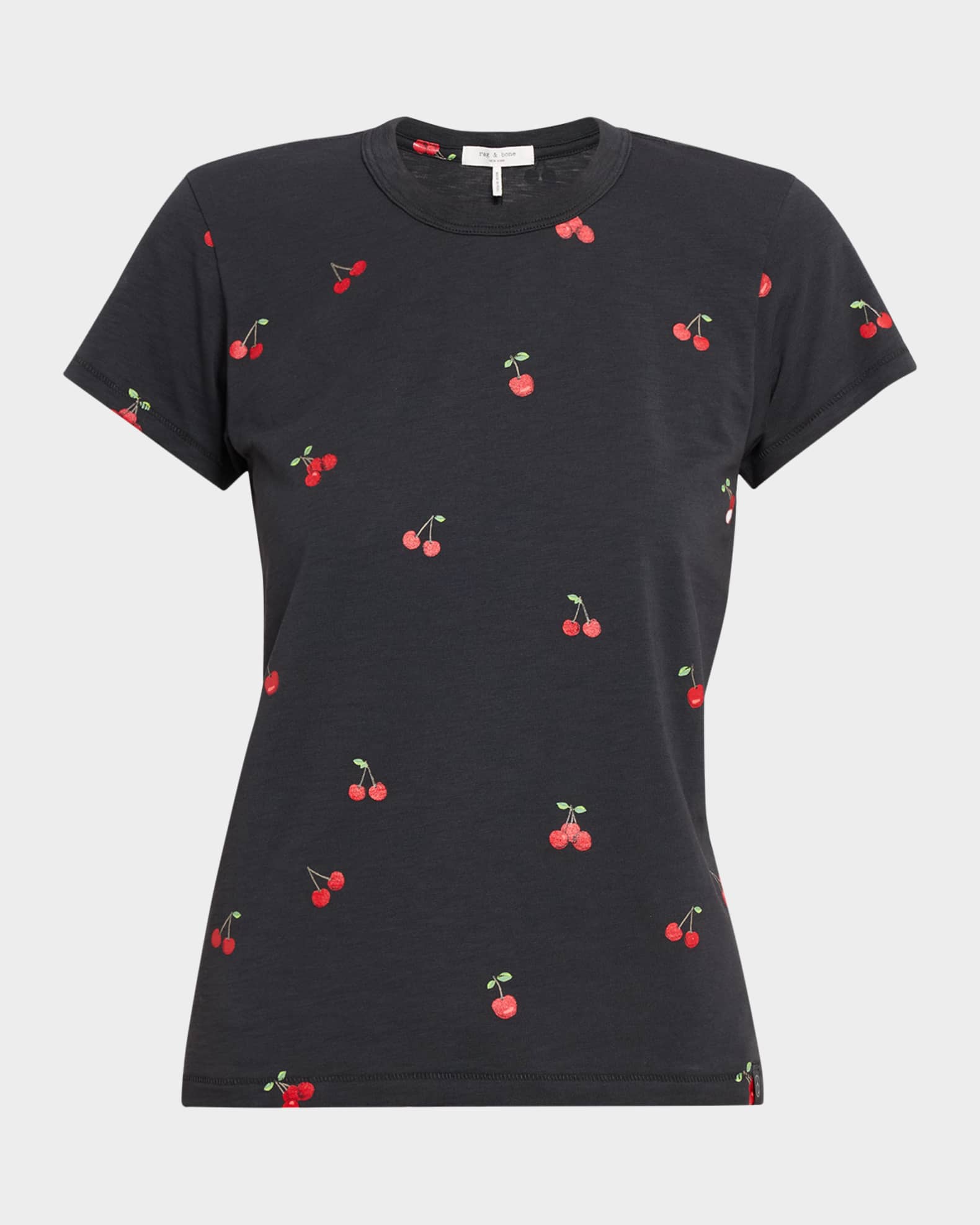 Rag & Bone All-Over Cherry Graphic Tee | Neiman Marcus