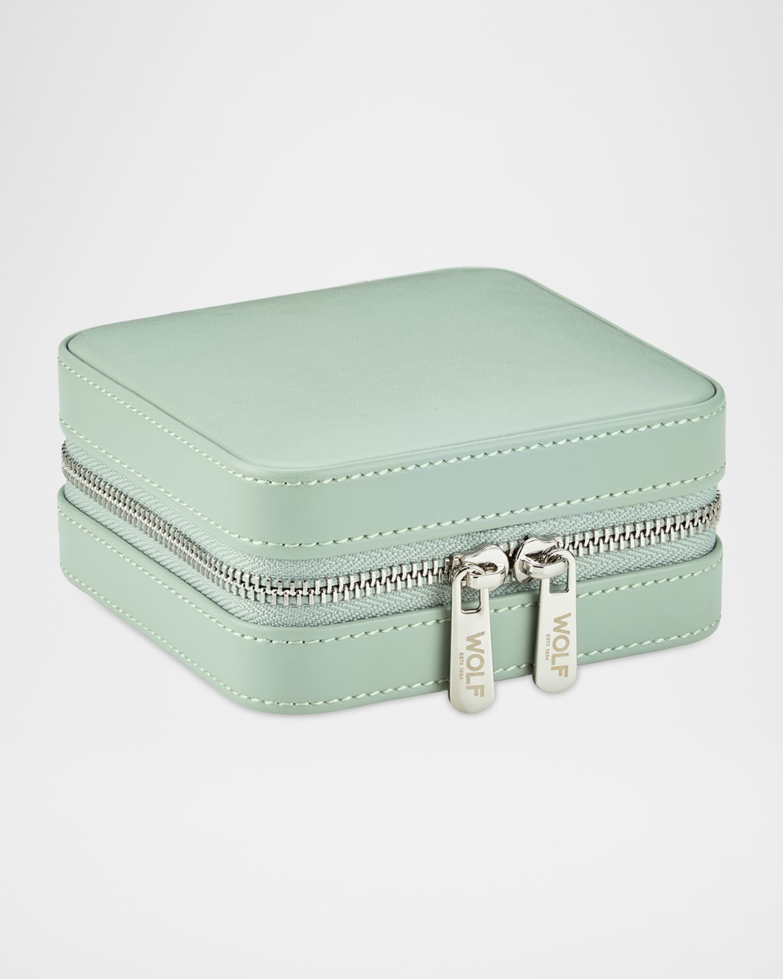 WOLF x Liberty Small Travel Zip Jewelry Case | Neiman Marcus