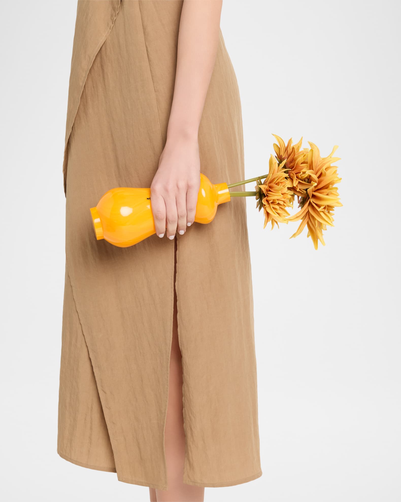 Cult Gaia Dee Dee Flower Vase Clutch Bag | Neiman Marcus