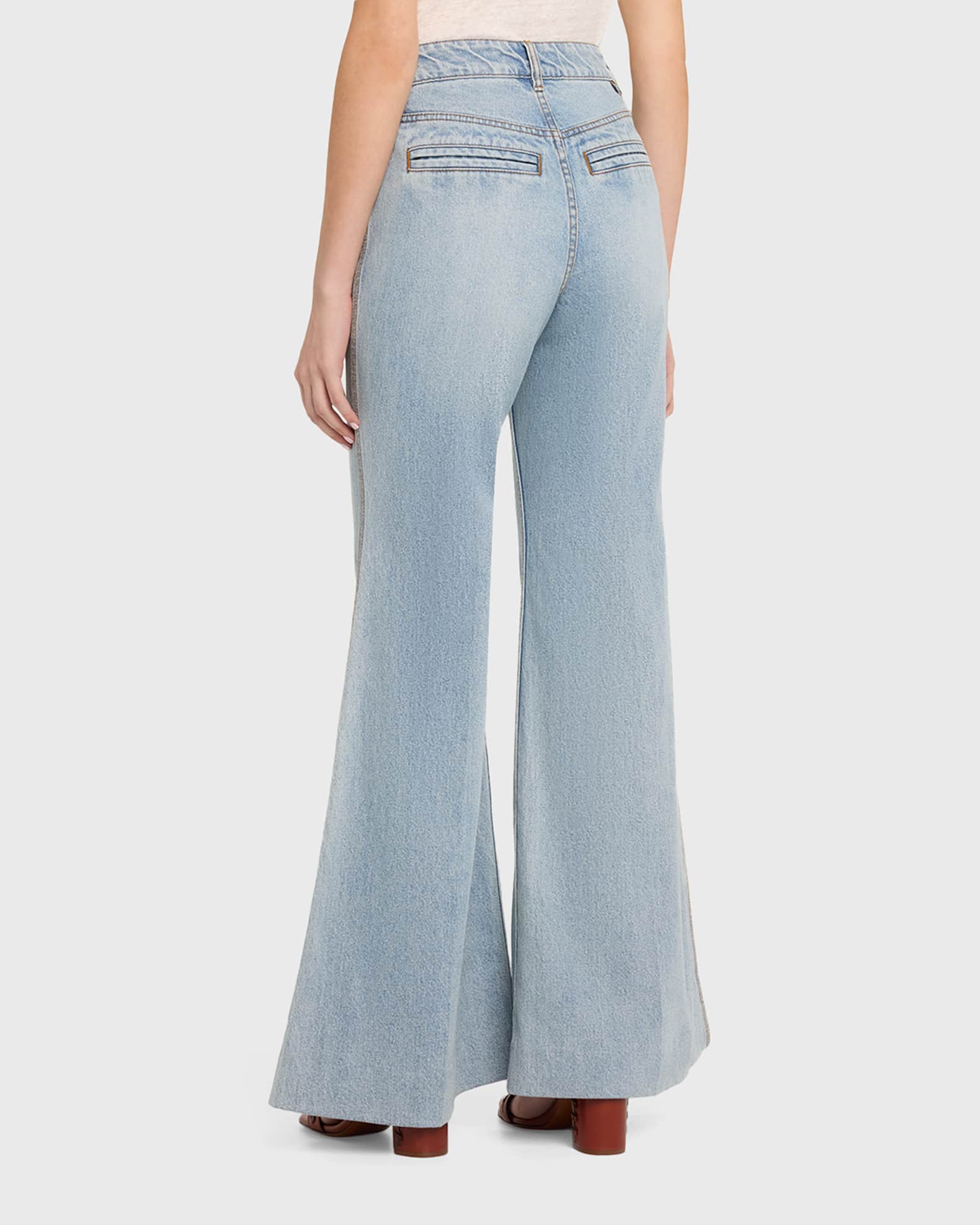 Zimmermann High-Rise Flare Jeans | Neiman Marcus