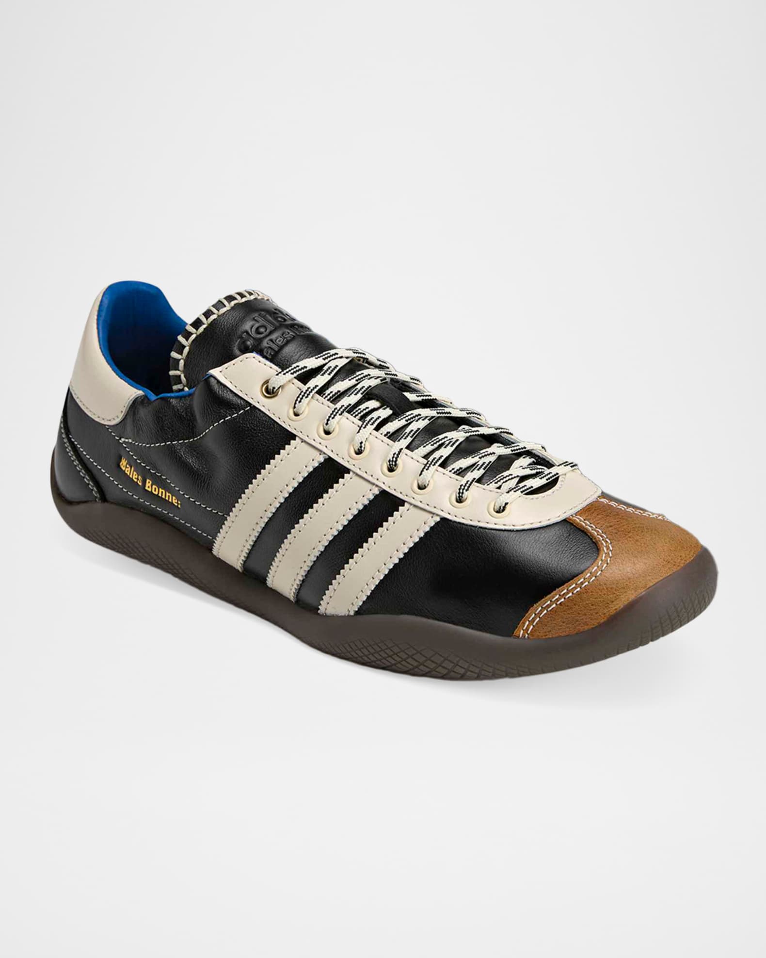Adidas x Wales Bonner Men's Karintha Leather Sneakers | Neiman Marcus