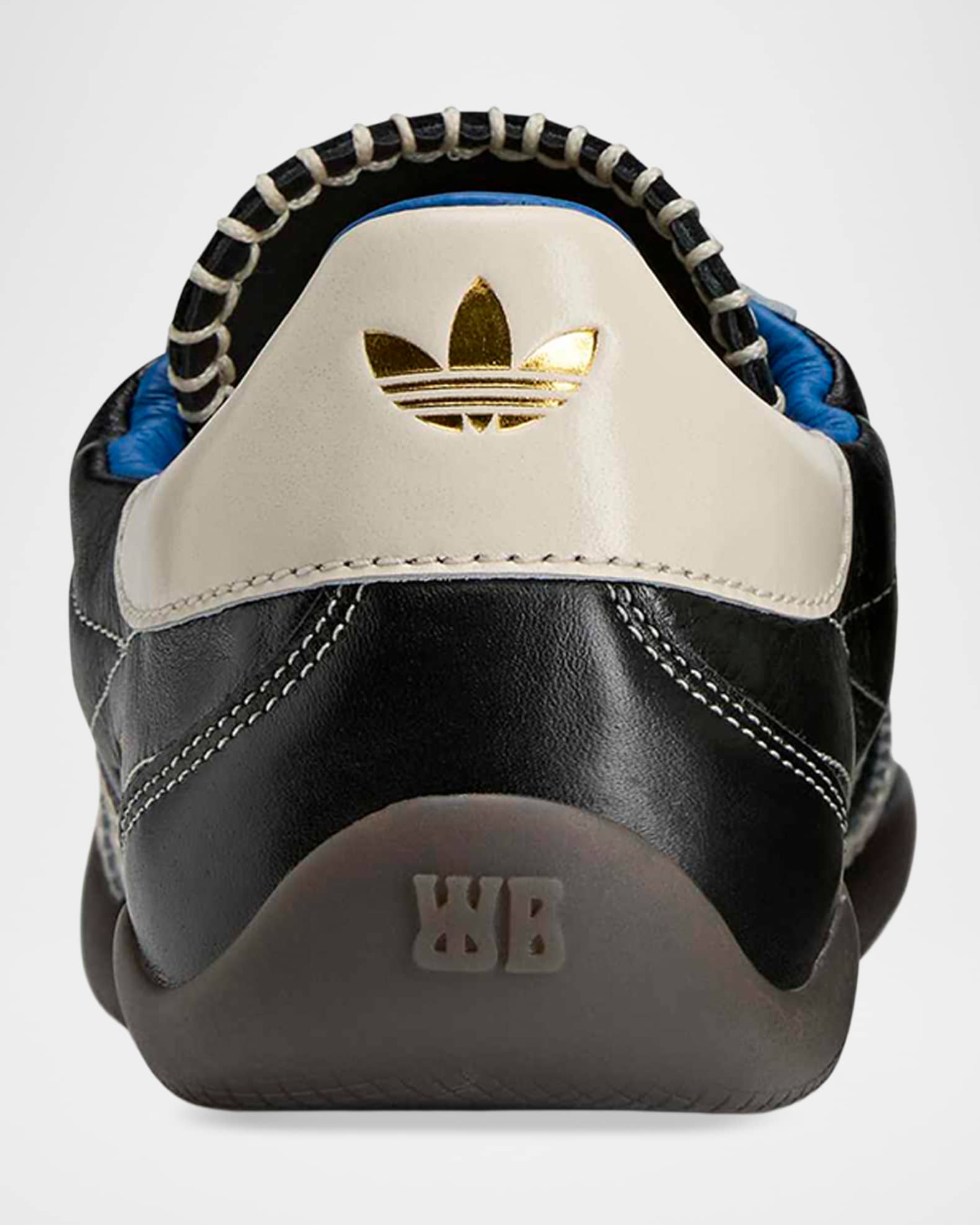 Adidas x Wales Bonner Men's Karintha Leather Sneakers | Neiman Marcus