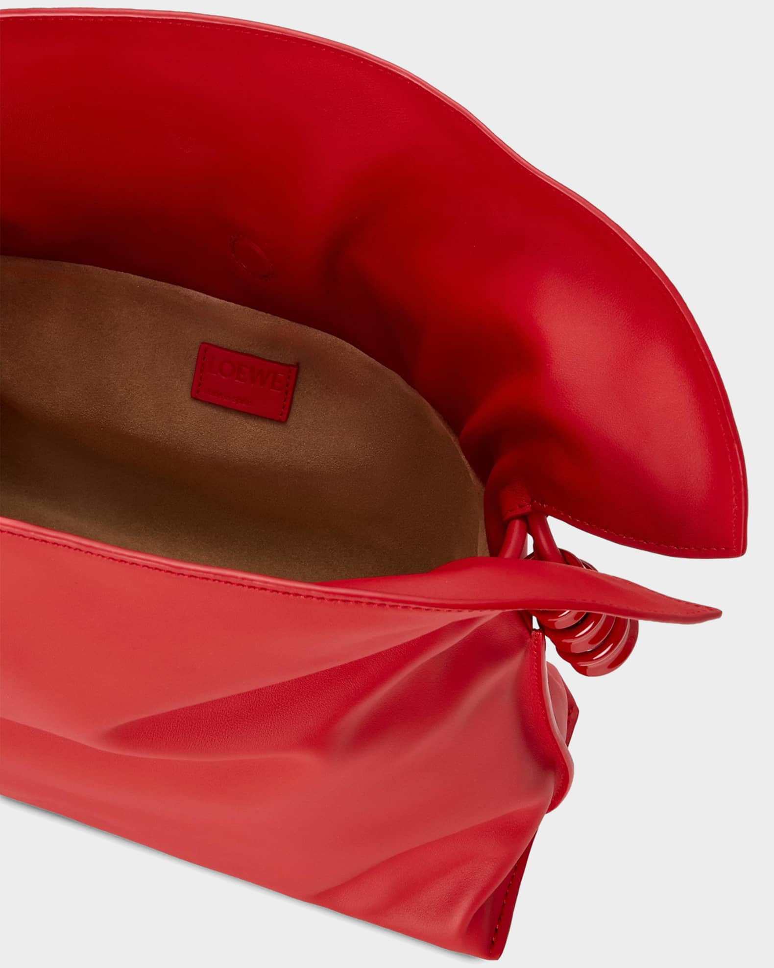 Loewe Flamenco Clutch Bag in Leather | Neiman Marcus