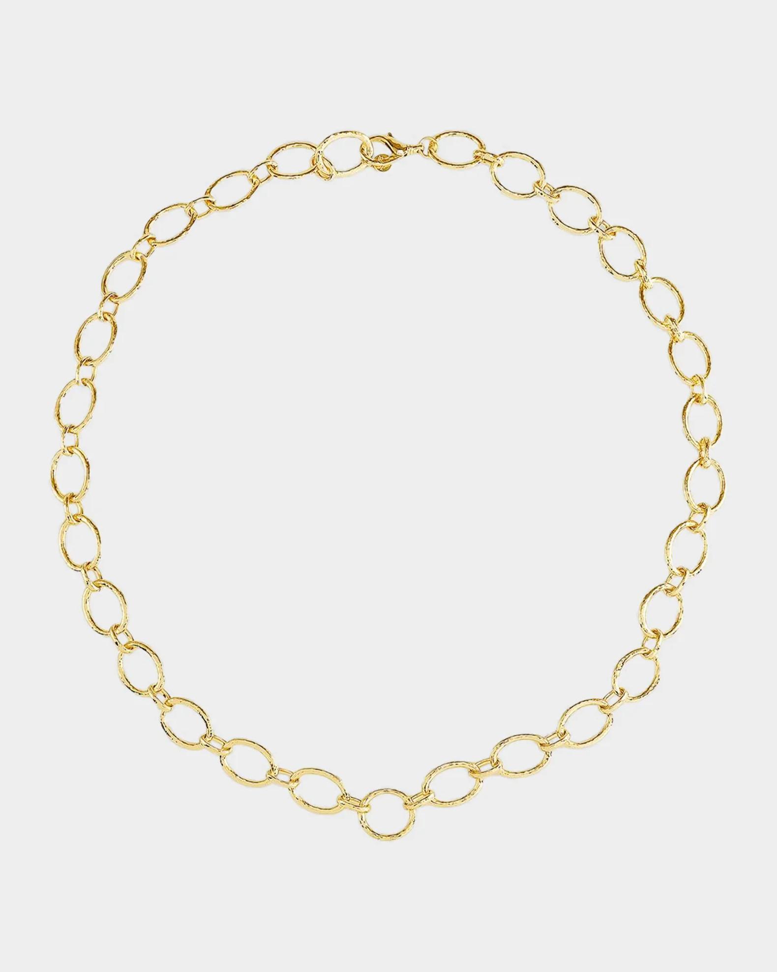 Anabel Aram Jewelry Cheval Chain Necklace, Gold | Neiman Marcus
