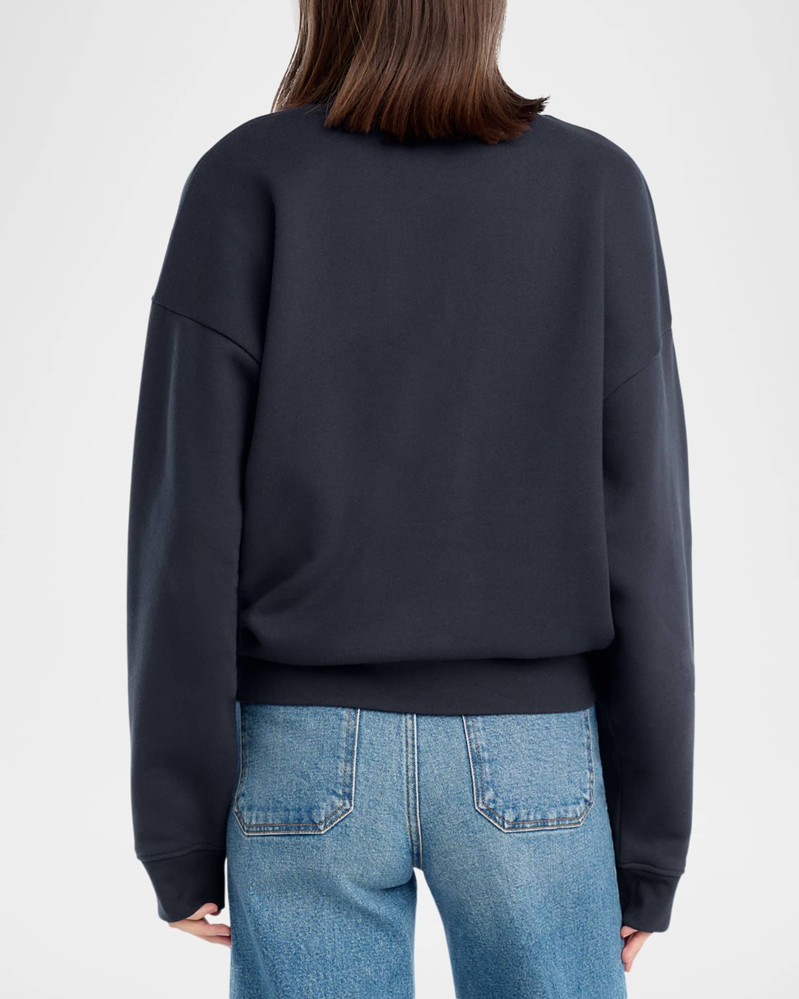 Favorite Daughter The Varsity Embroidered Sweatshirt | Neiman Marcus