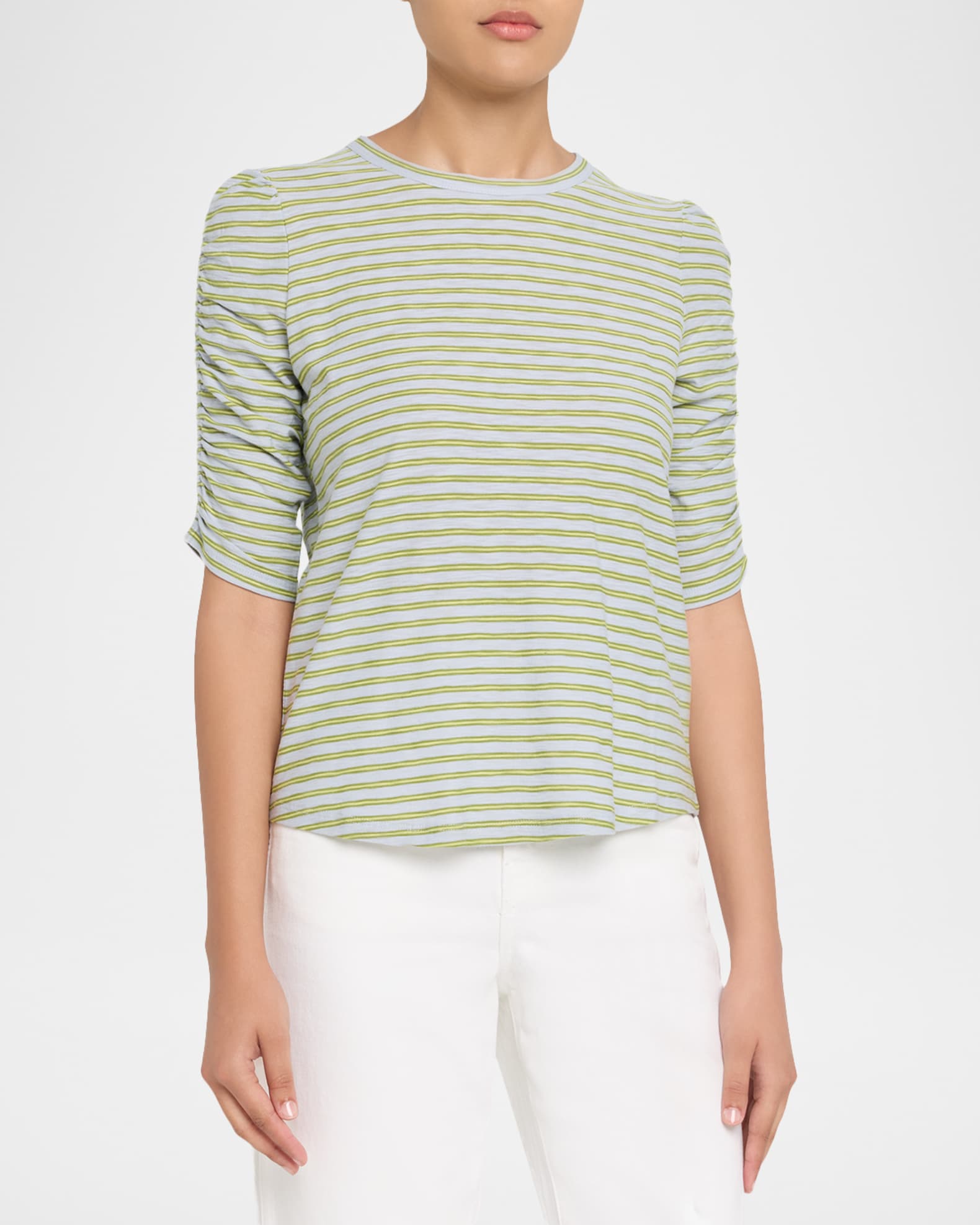 Veronica Beard Waldorf Stripe Tee | Neiman Marcus