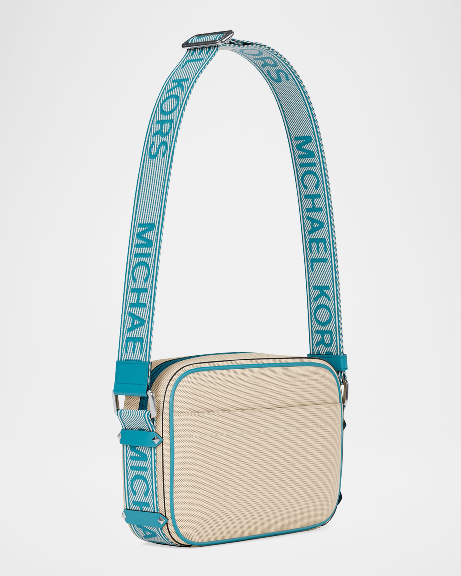 MICHAEL Michael Kors Maeve Large East-West Canvas Crossbody Bag ...
