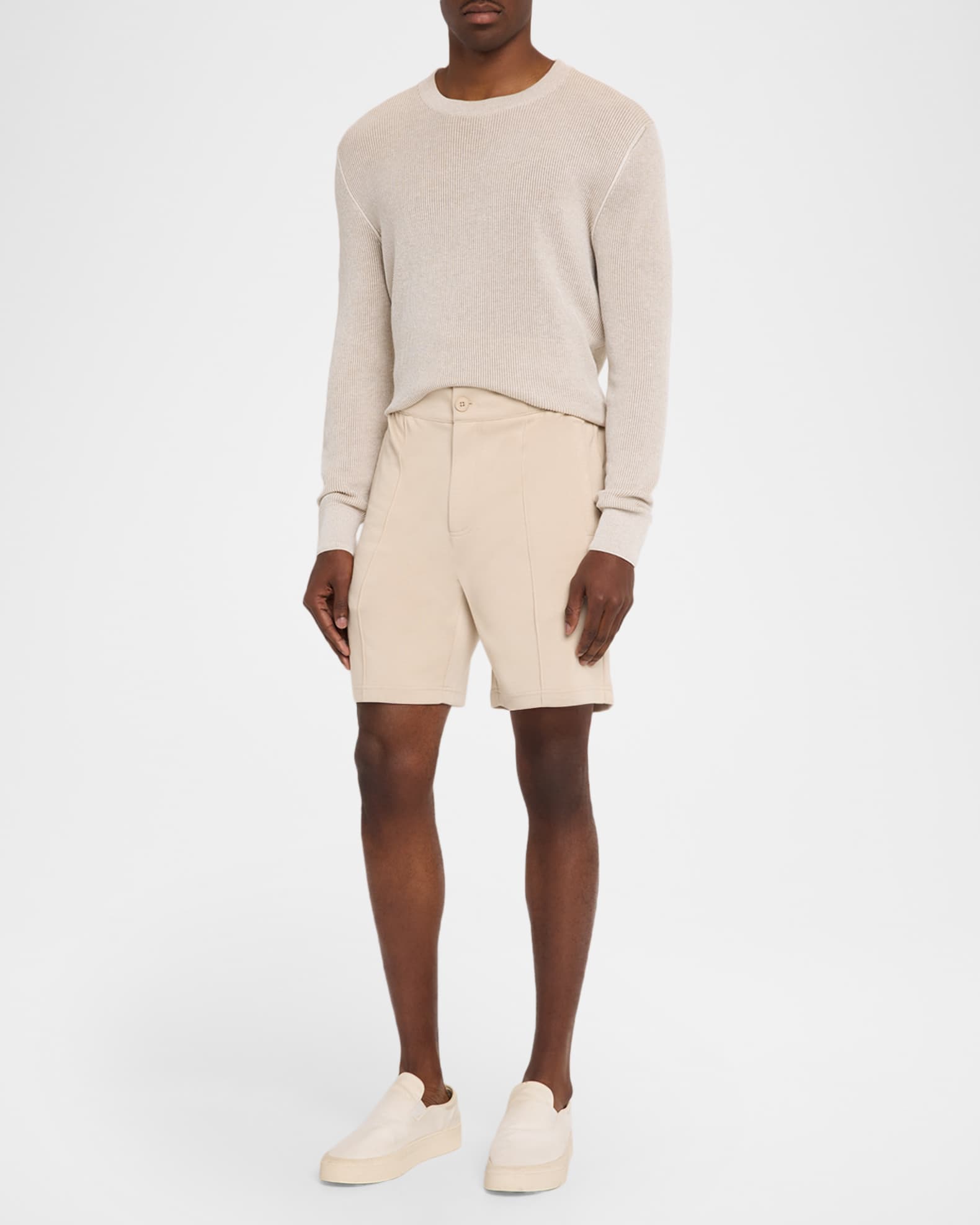 Bugatchi Men's Soft Touch Knit Shorts | Neiman Marcus