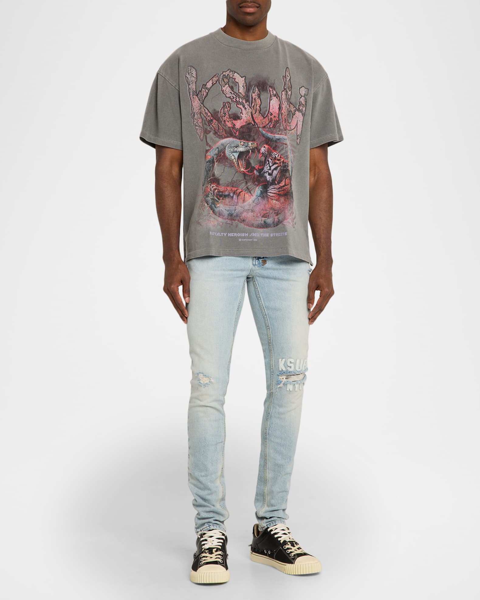 Ksubi Men's Van Winkle Stretch Skinny Jeans | Neiman Marcus