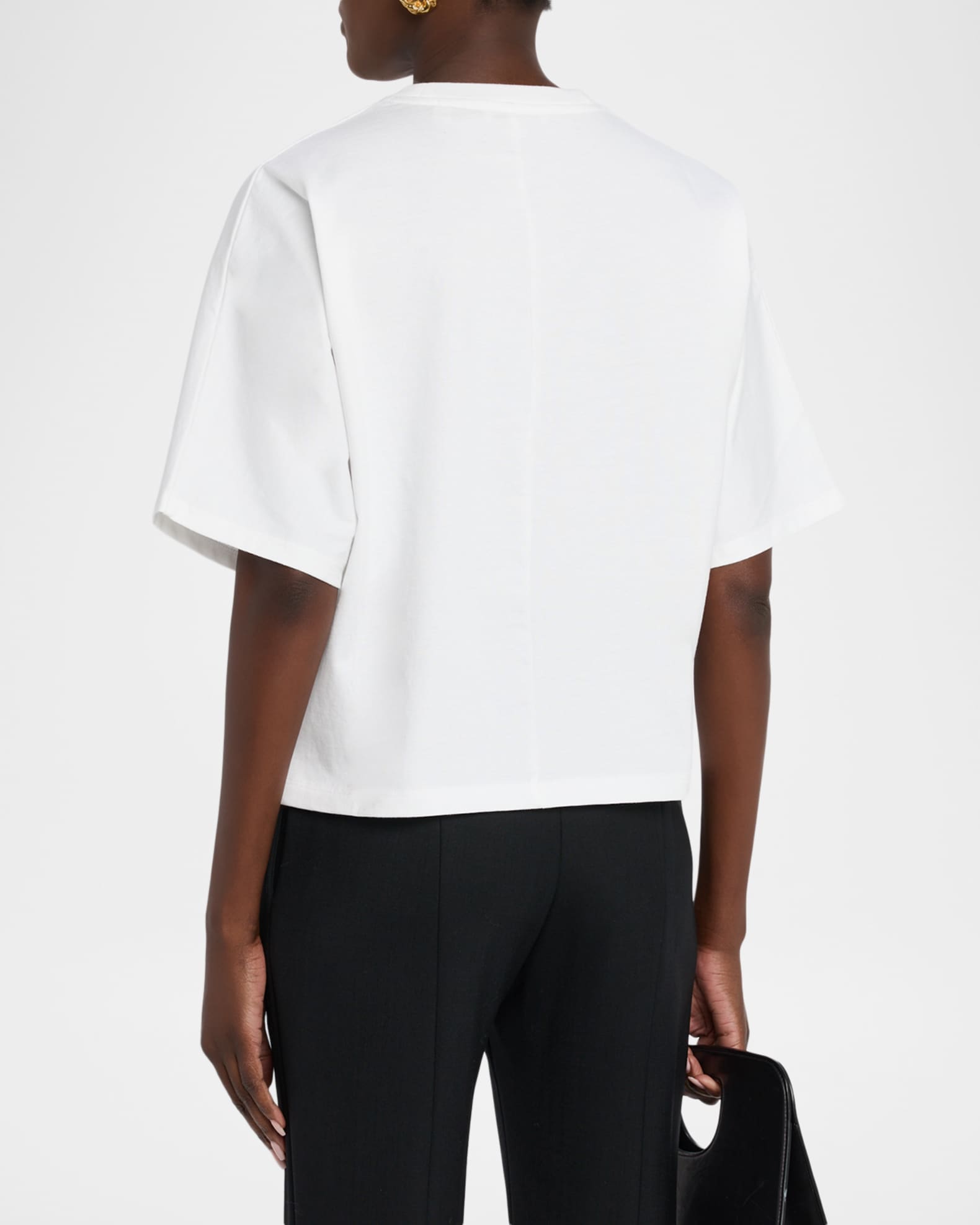 Vince Short-Sleeve Dolman Tee | Neiman Marcus