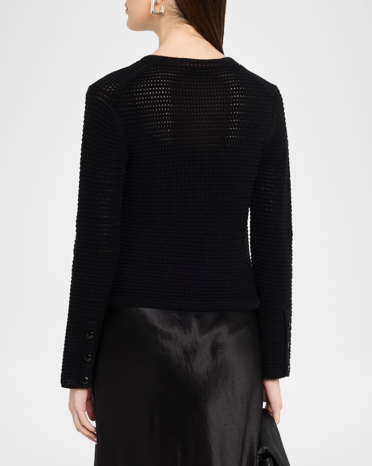 Vince Crochet Cardigan | Neiman Marcus