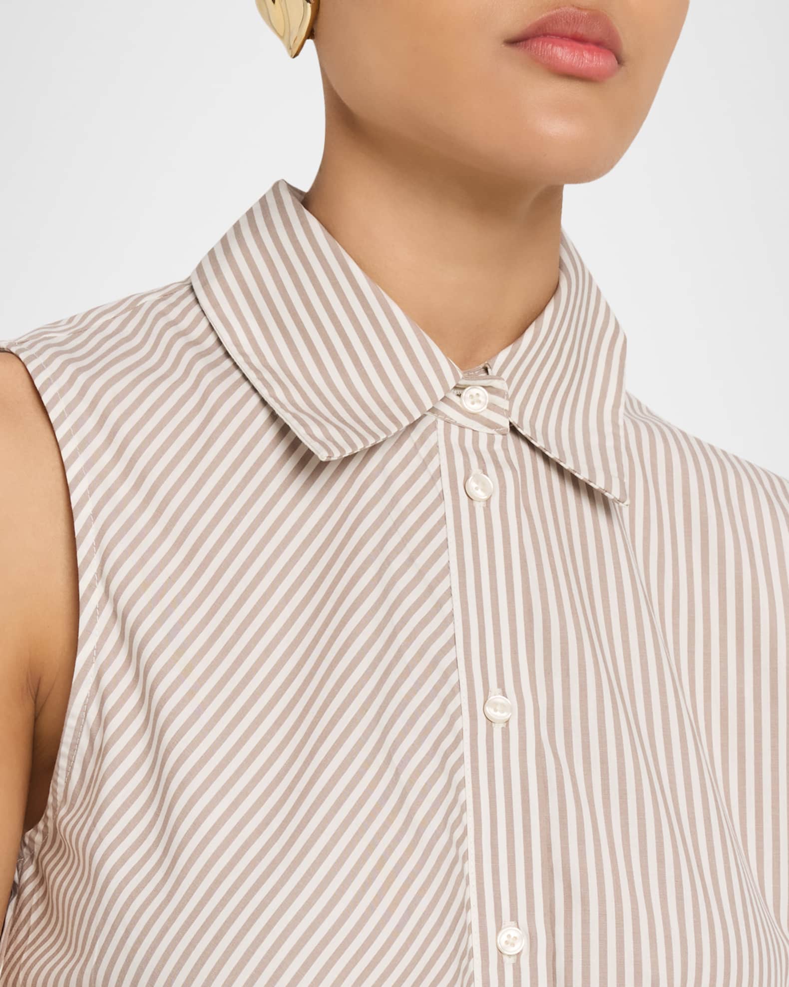 Favorite Daughter The Good Behavior Striped Midi Dress | Neiman Marcus